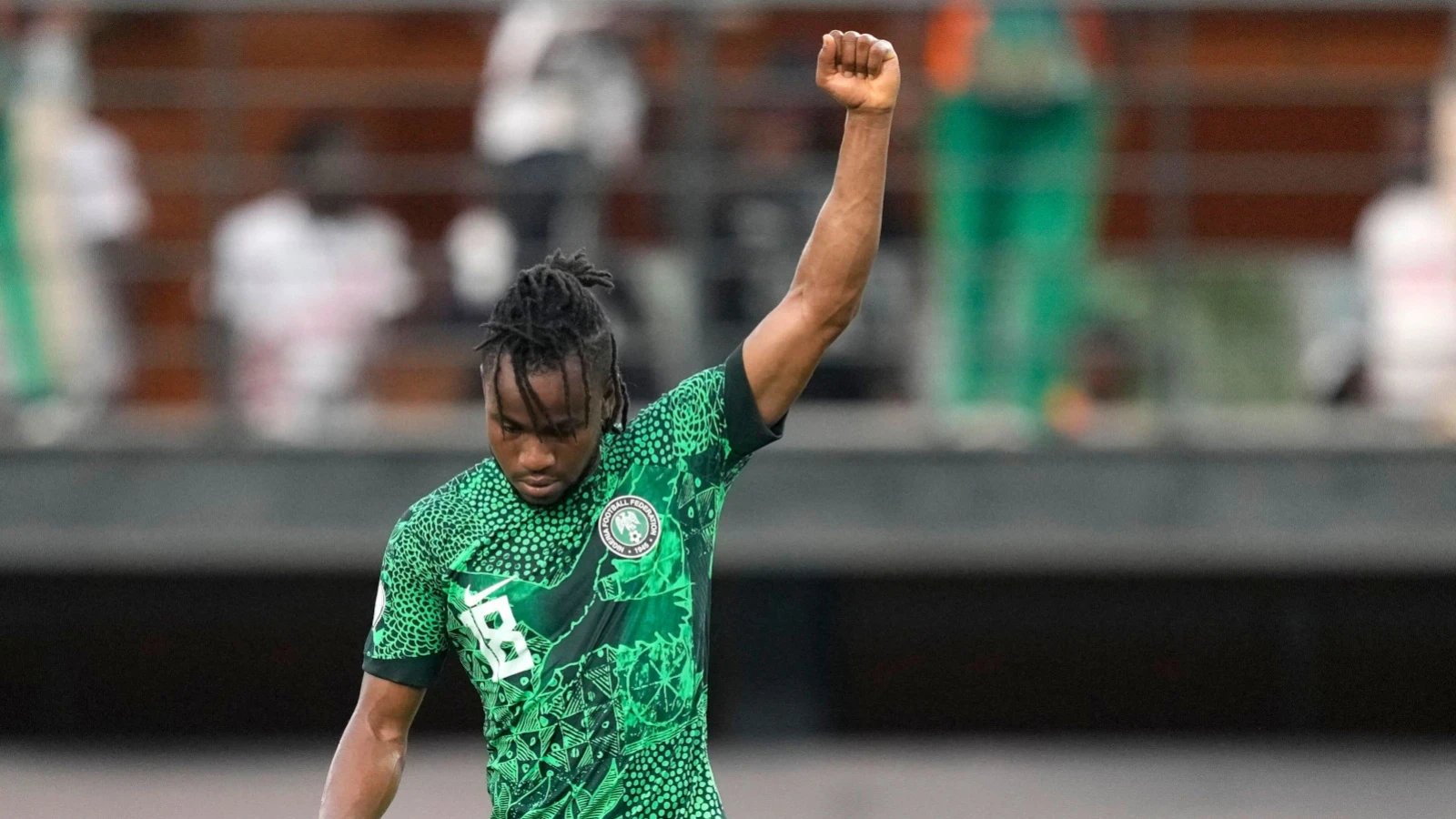 Nigeria seal AFCON semifinal spot with narrow victory over Angola as Ademola Lookman nets winner