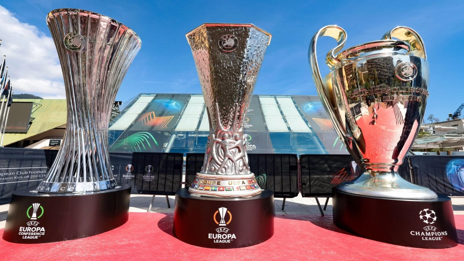Which clubs are going to win the major European trophies this season?