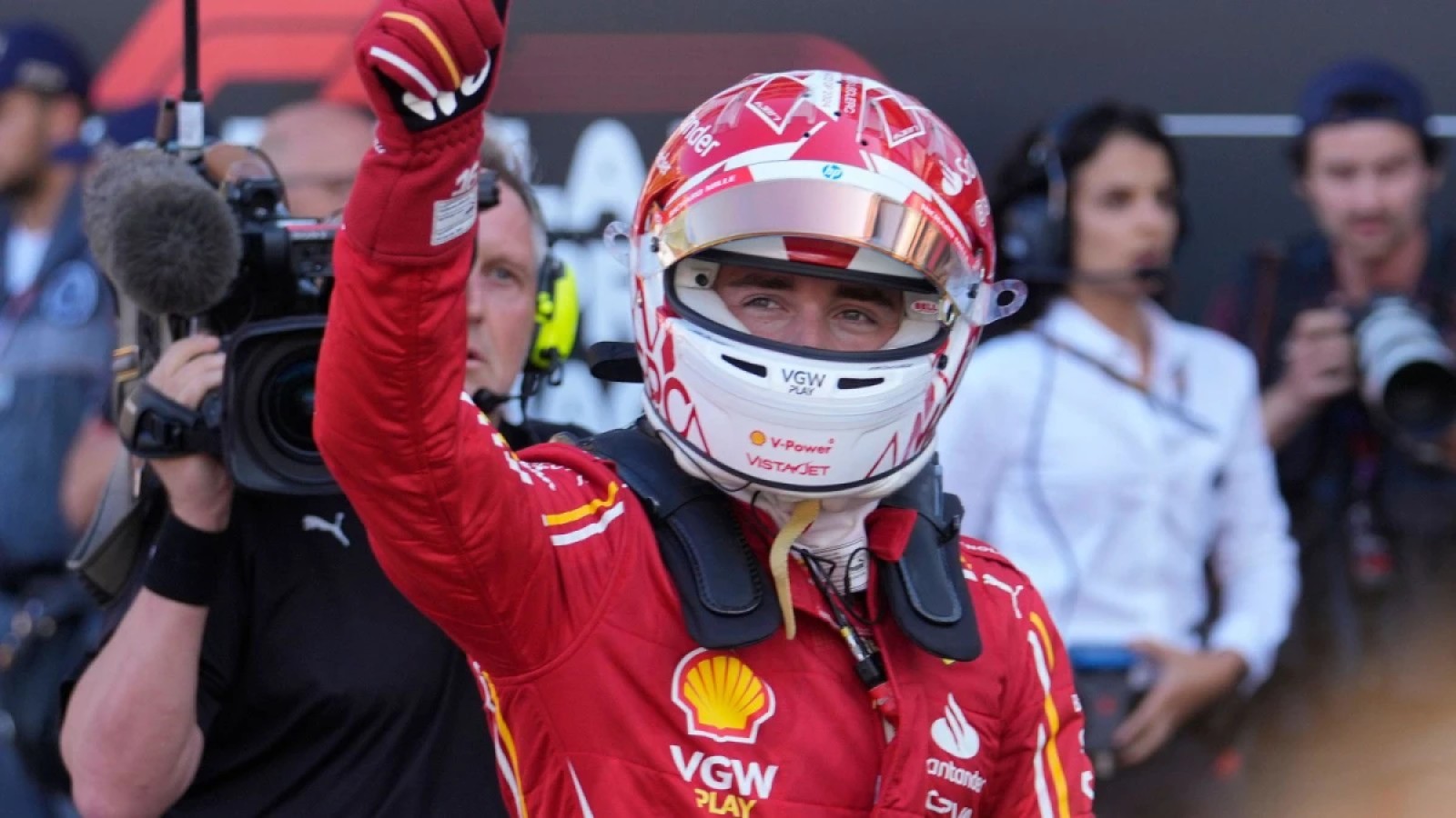 Ferrari's Charles Leclerc snaps Max Verstappen's streak with Monaco pole