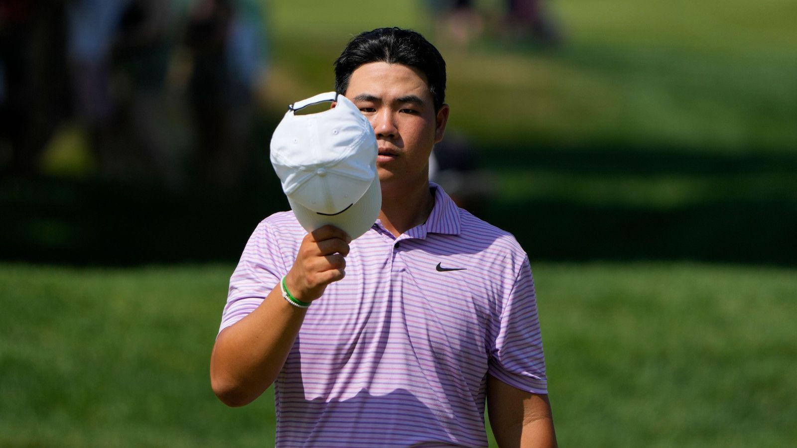Tom Kim celebrates 22nd birthday with lead at weather-hit Travelers ...