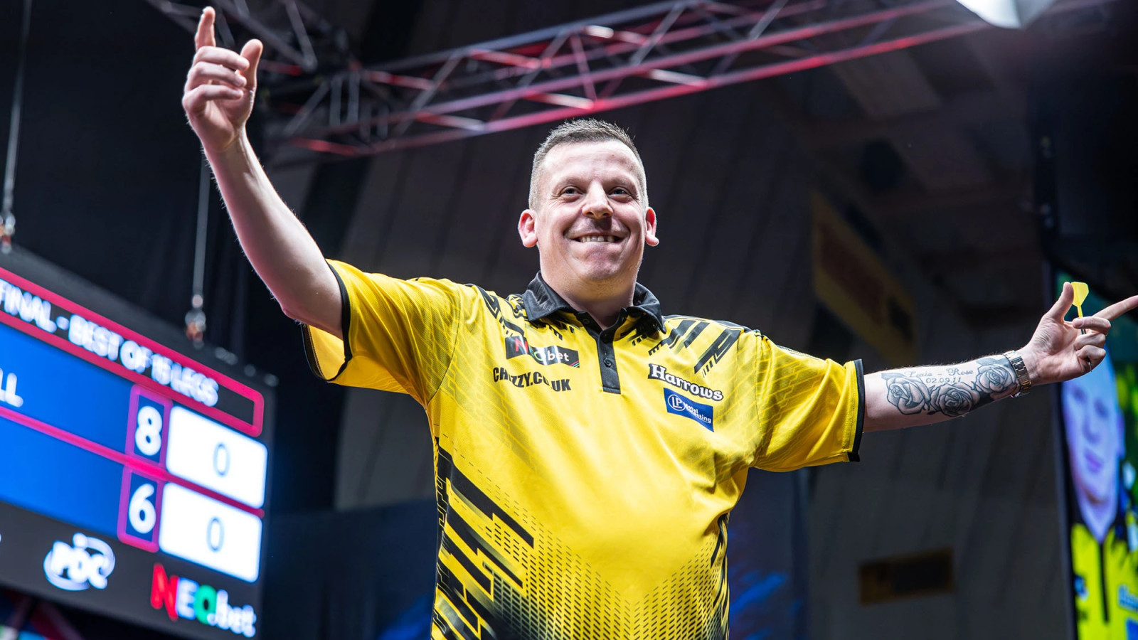 'This means everything' - Dave Chisnall reacts after securing seventh ...