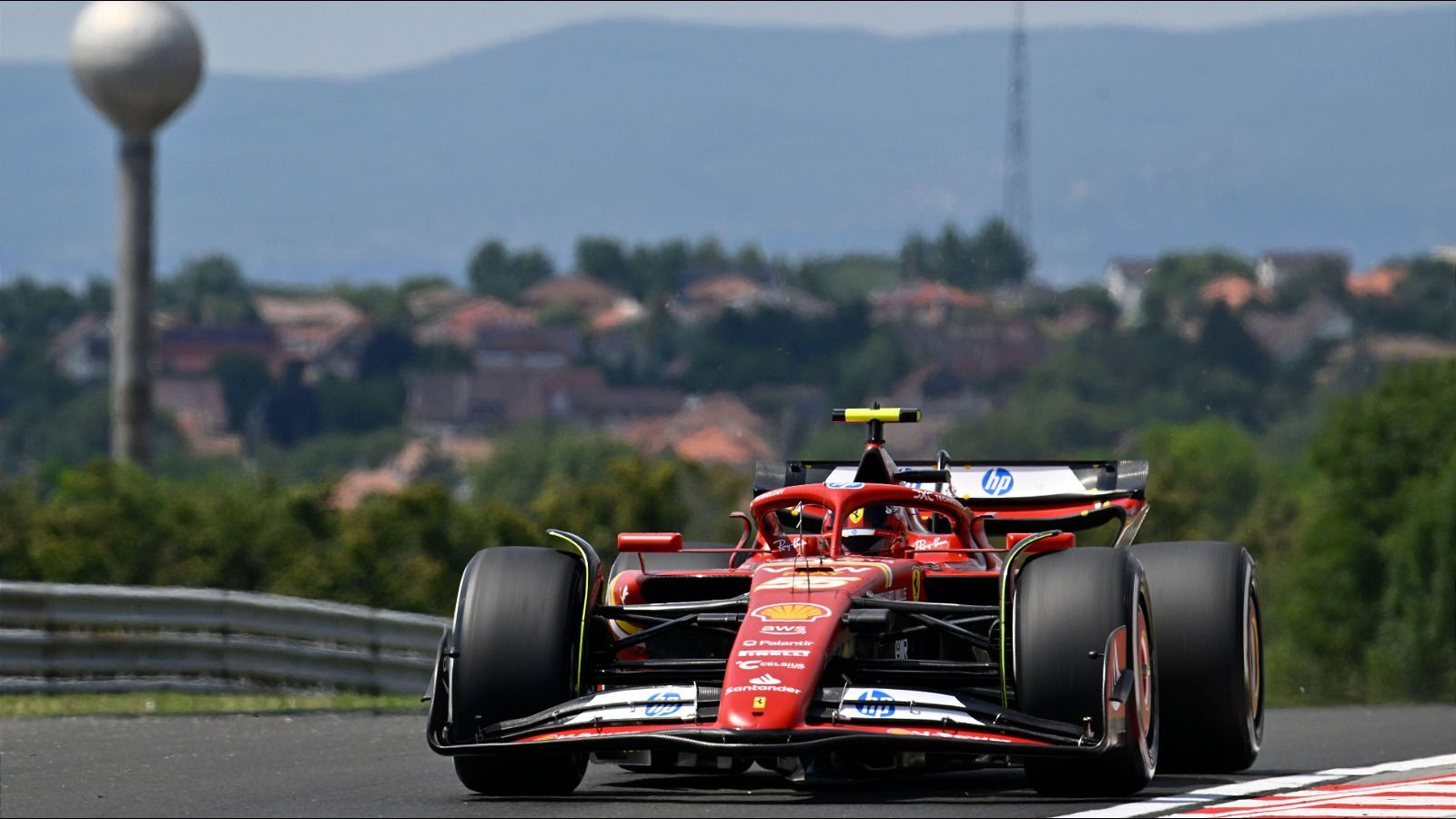 Ferrari's Carlos Sainz tops opening practice session in Hungary