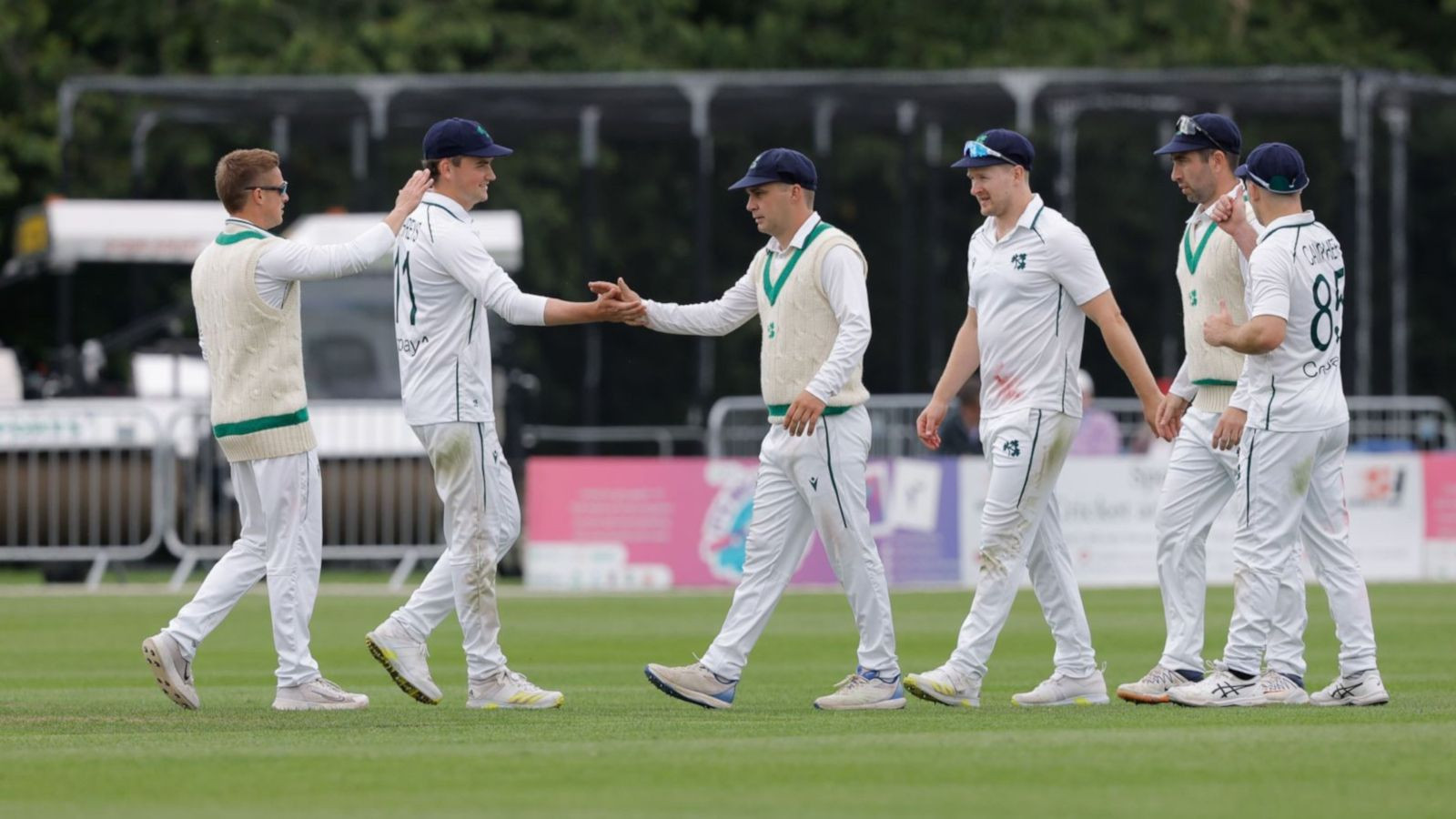 Ireland hit back to claim first day spoils against Zimbabwe in historic ...