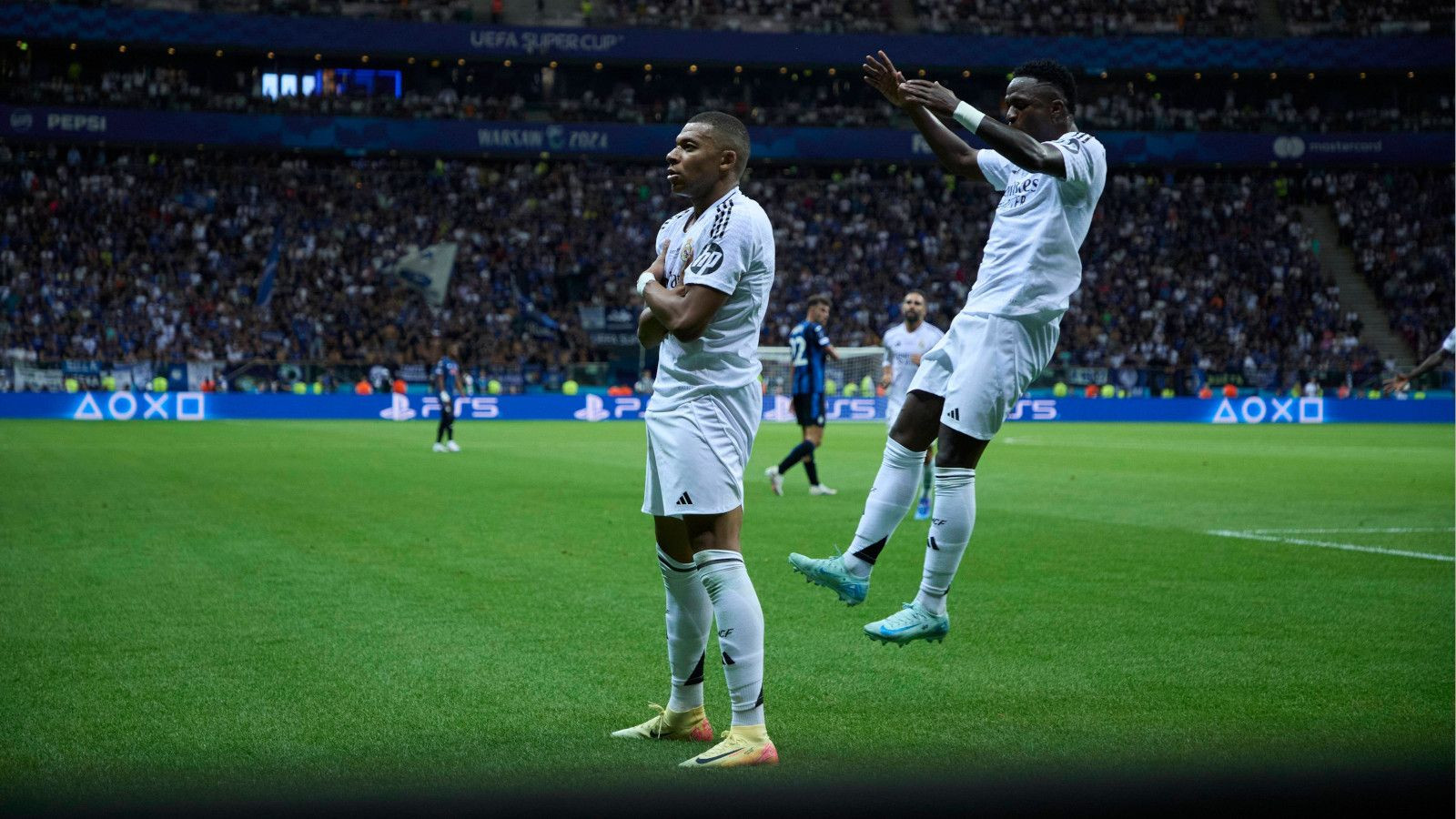 Kylian Mbappe nets on debut as Real Madrid beat Atalanta to win Super Cup