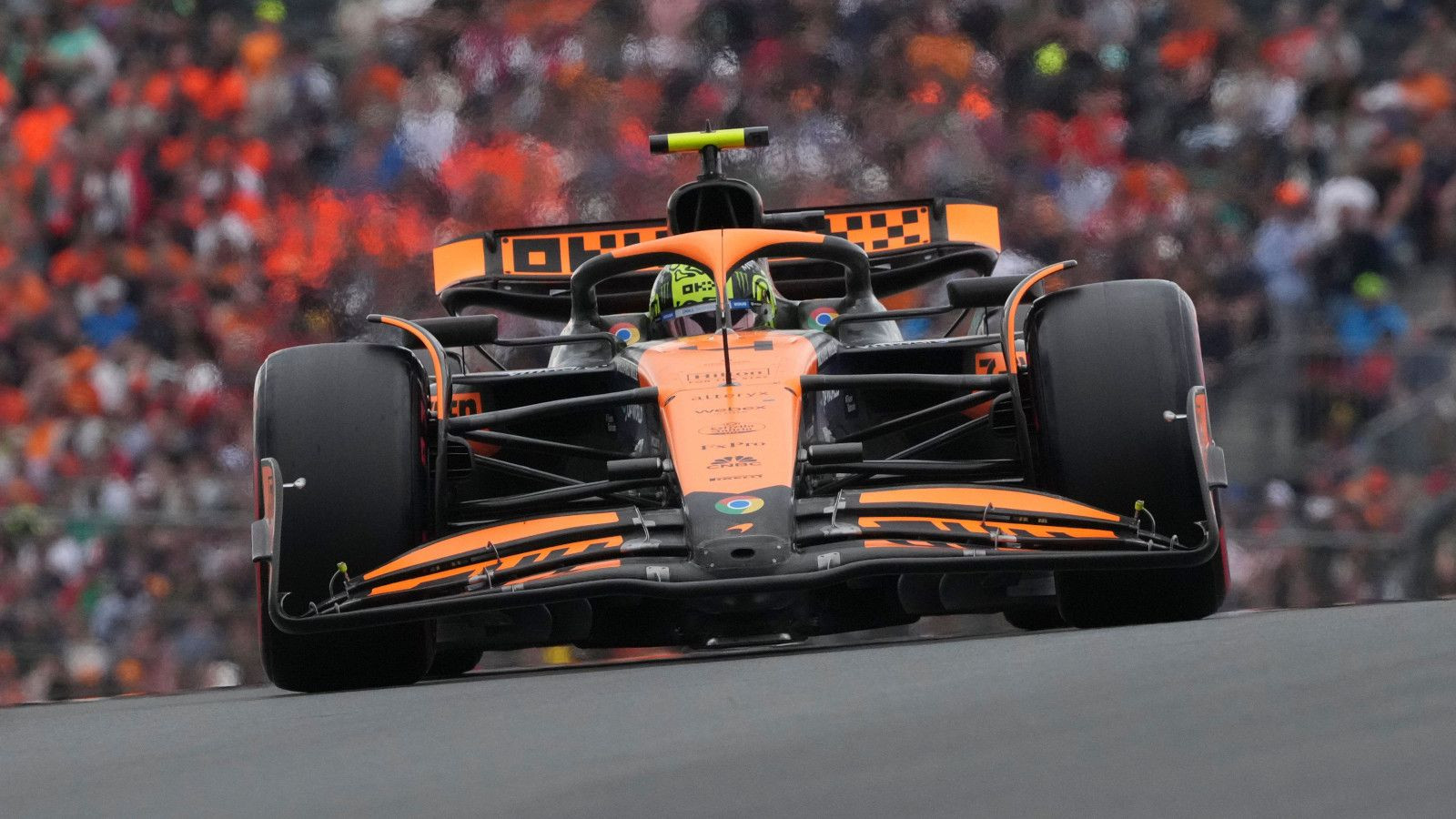 Lando Norris claims pole position for Dutch Grand Prix
