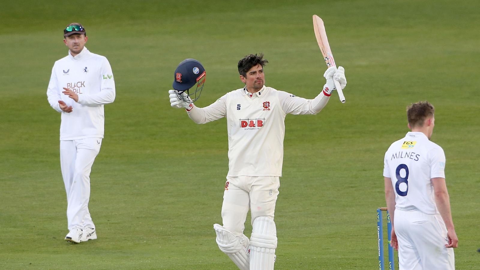 Sir Alastair Cook scores centuries in both innings as Essex draw with ...