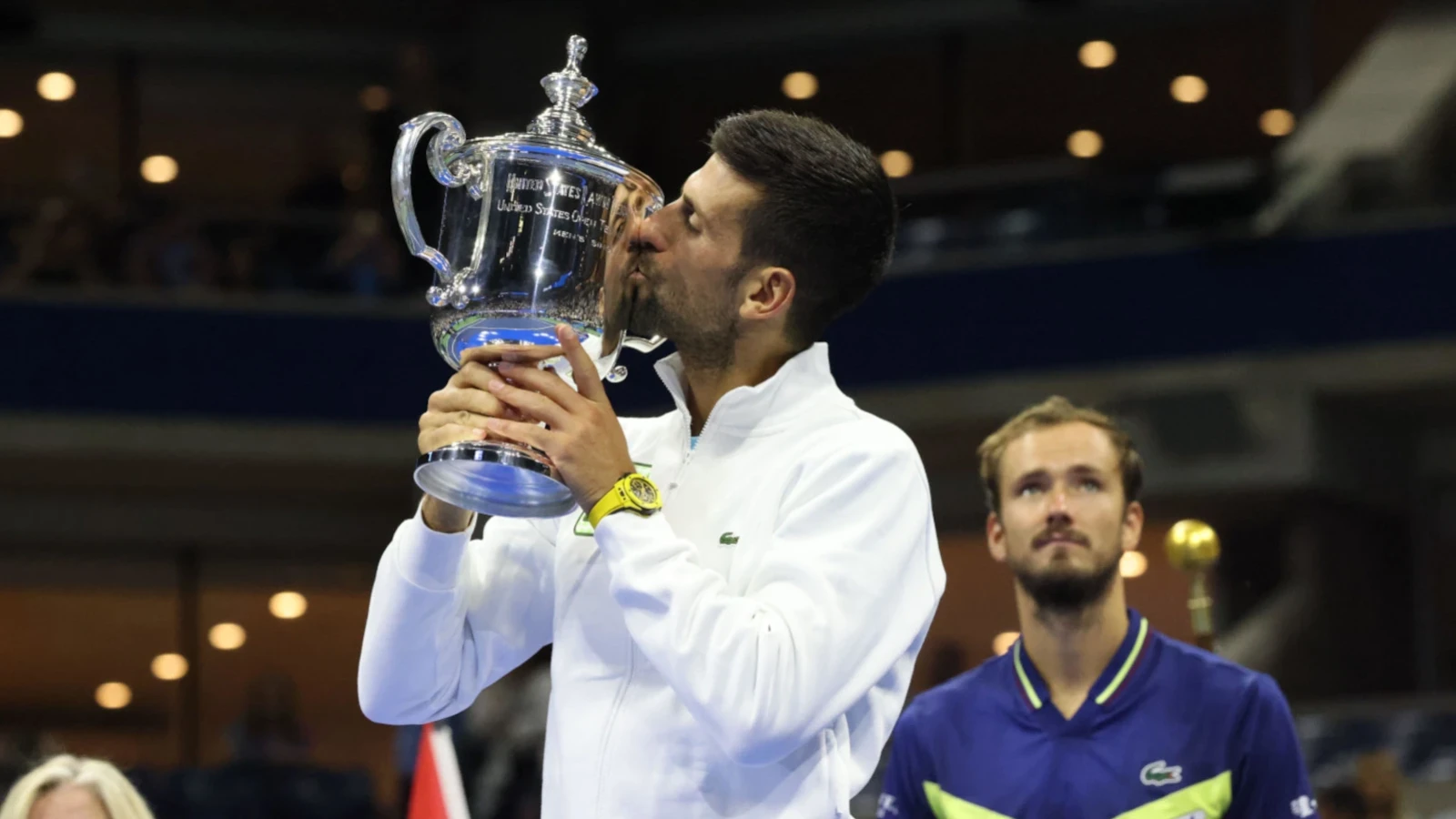 Novak Djokovic wins 24th grand slam with victory over Daniil Medvedev at US Open