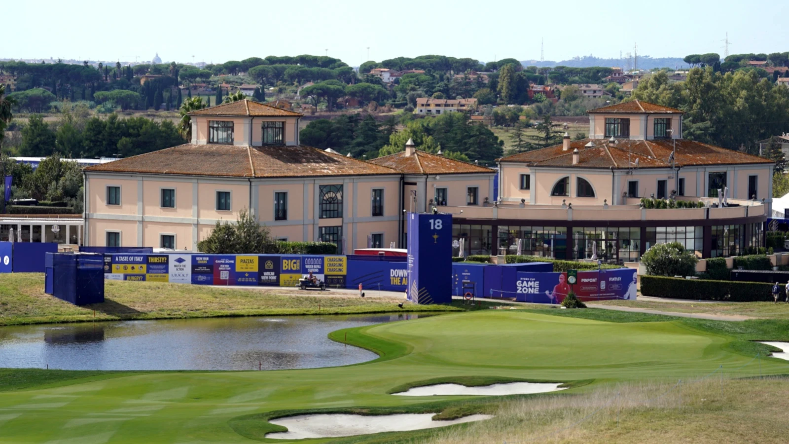 Ryder Cup: Investigation under way after fire breaks out at Marco Simone