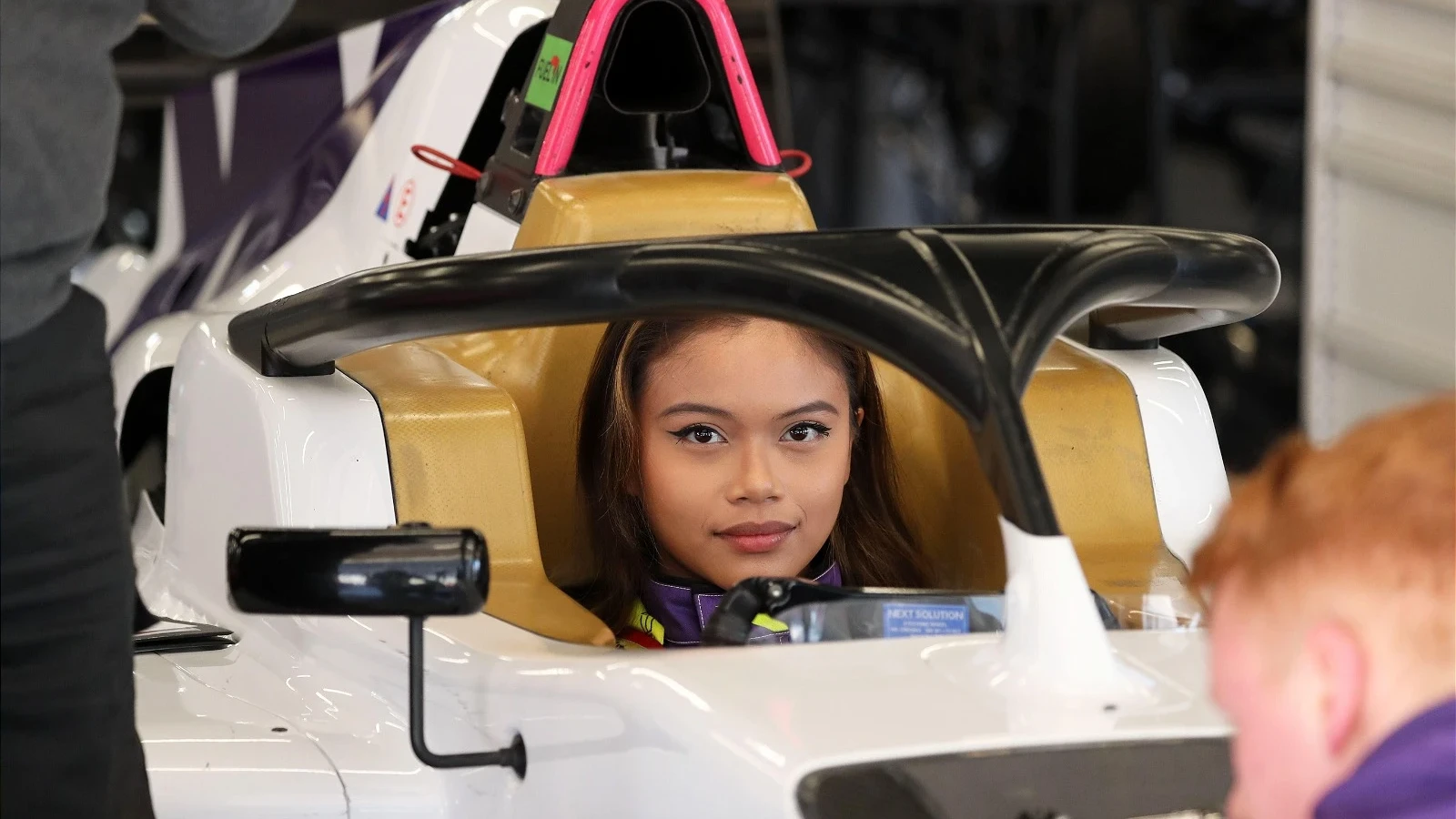 Bianca Bustamante makes history as McLaren's first female driver ...