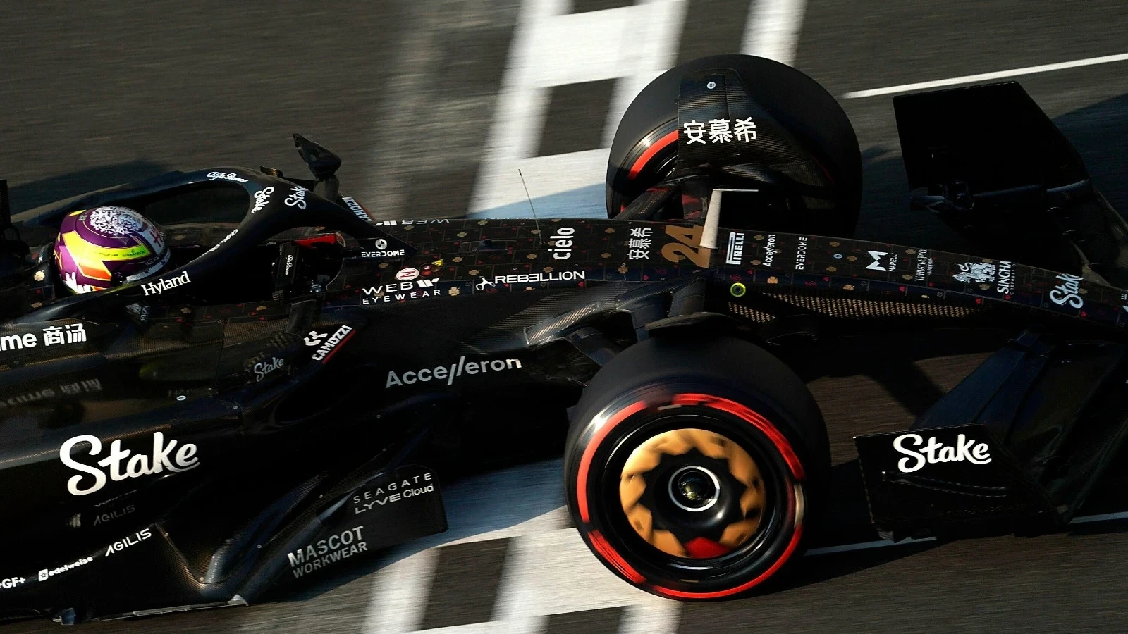 Stake F1 Team unveil 2024 Formula 1 identity in spectacular fashion