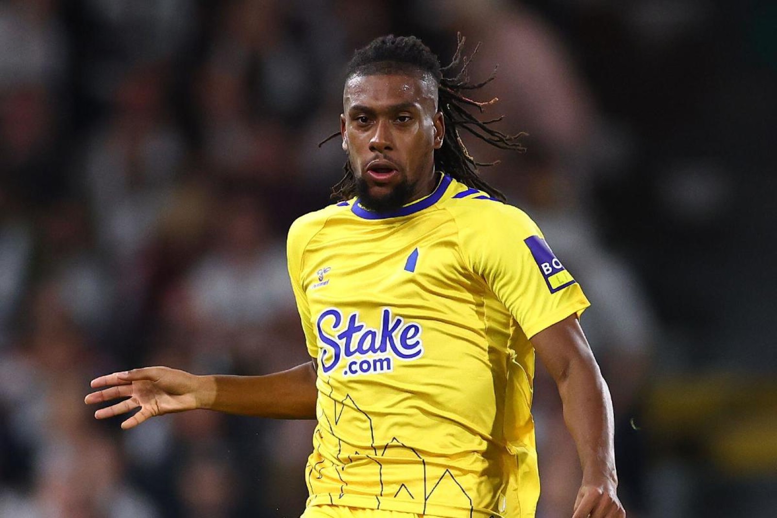 Everton's Alex Iwobi encourages footballers to talk to someone when ...