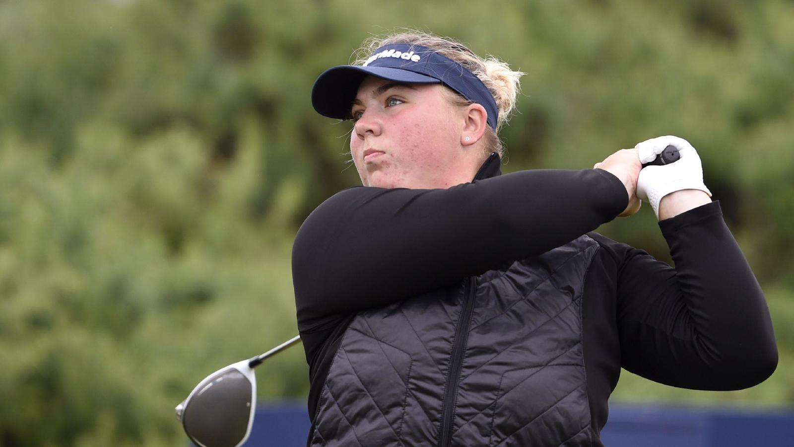 Alice Hewson one shot off leader Lauren Holmey after opening round of ...