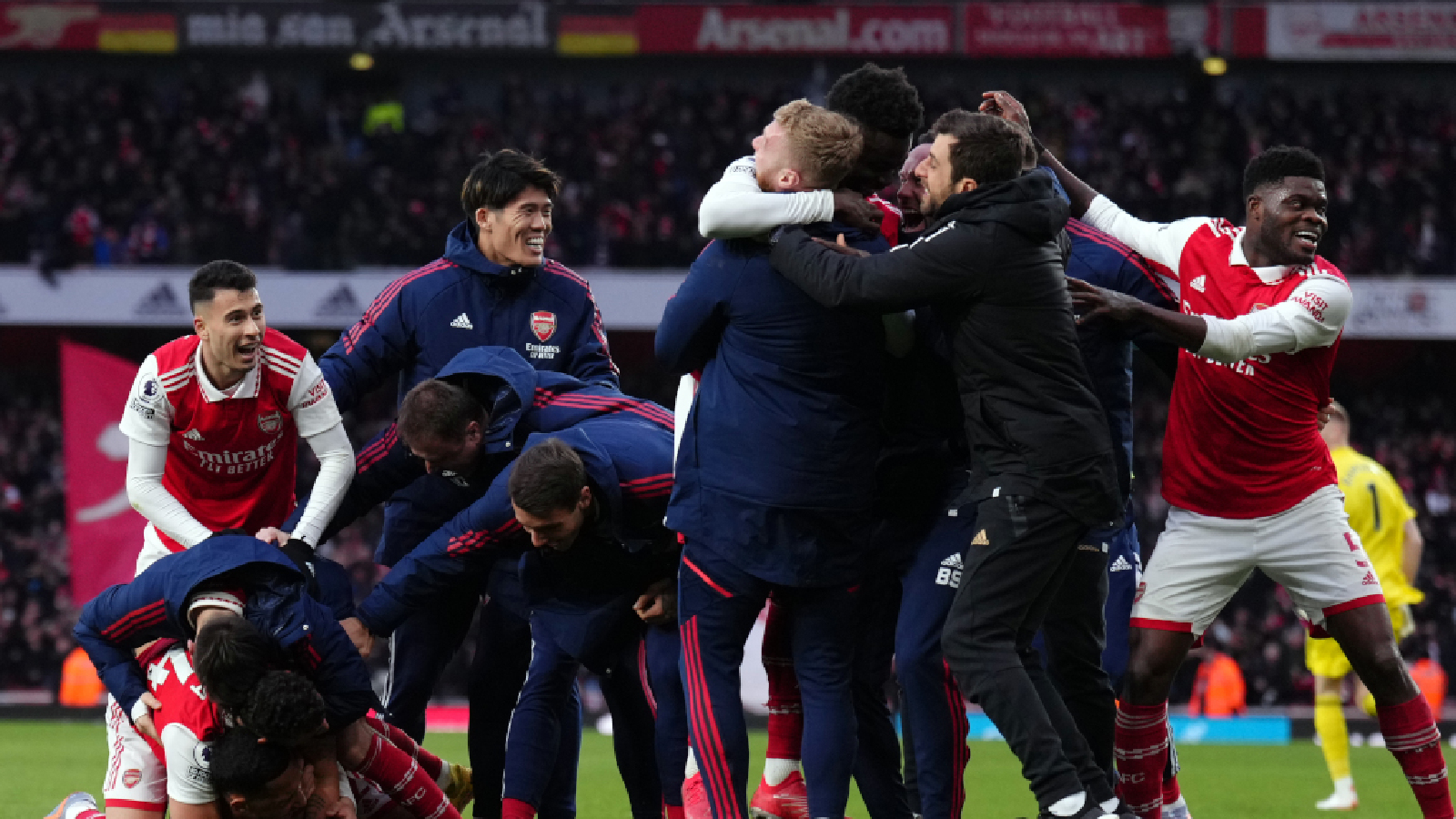 Mikel Arteta won't rein in exuberant Arsenal celebrations | PlanetSport
