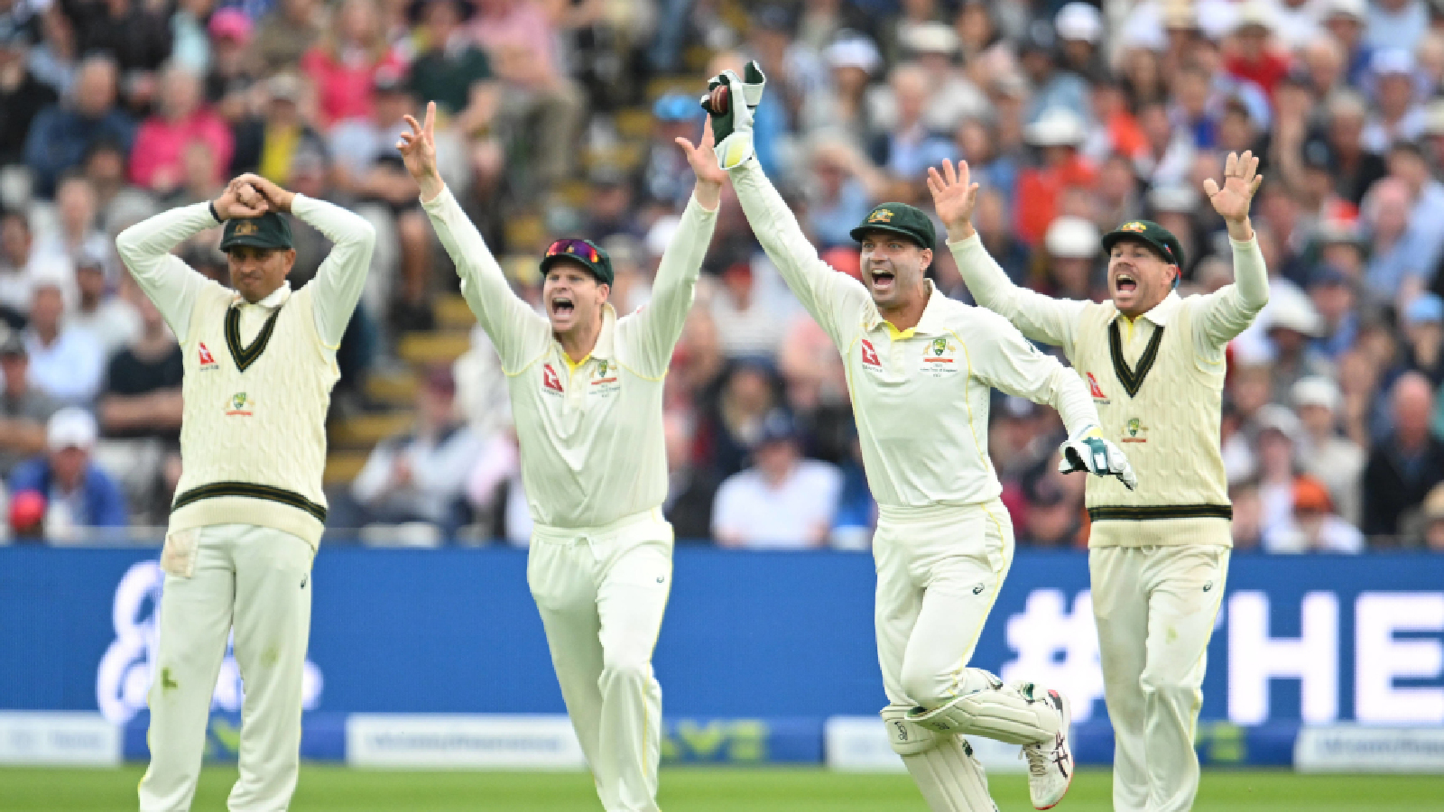 England lose both openers as Australia claim upper hand in first Ashes ...
