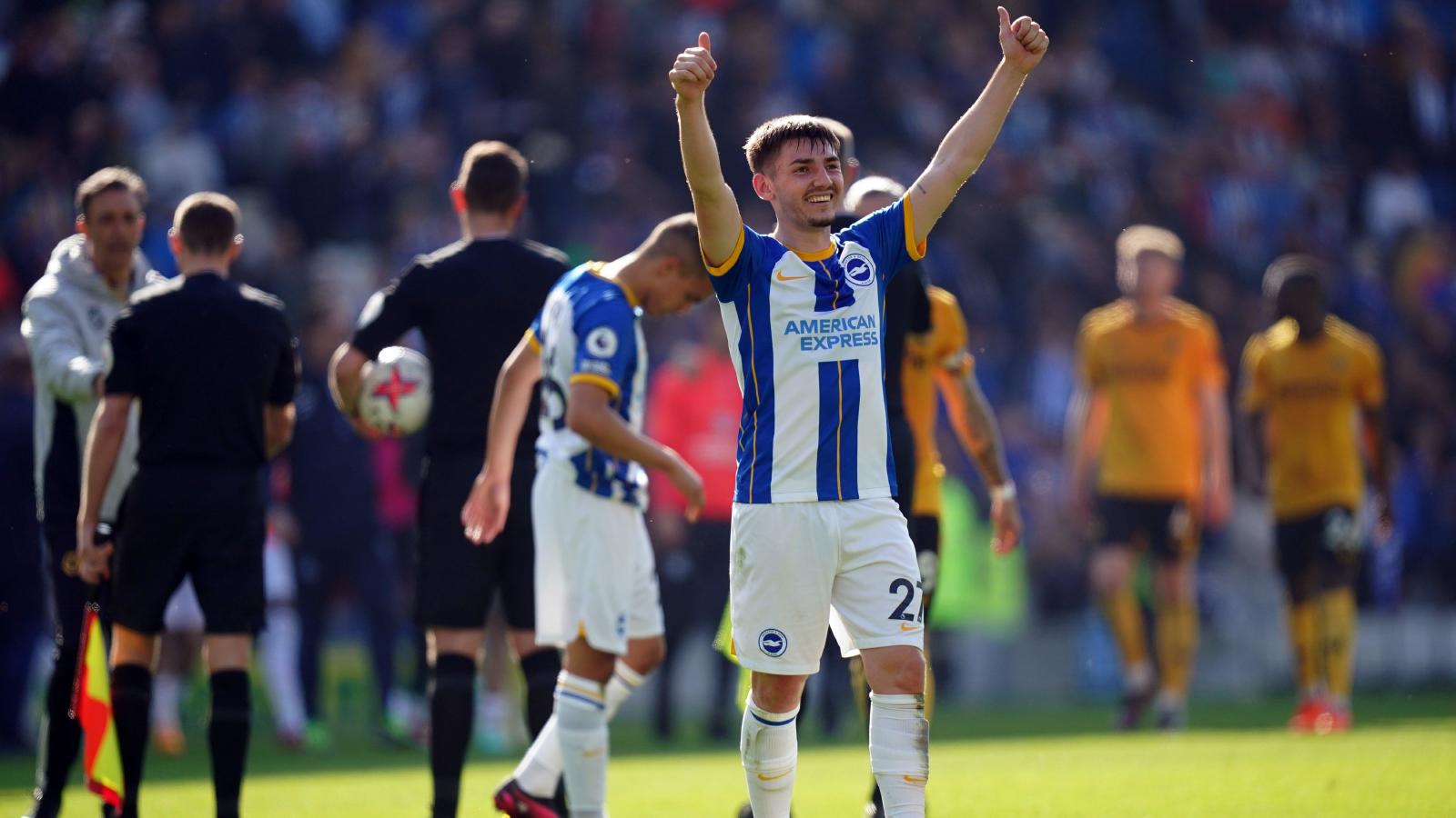 Brighton manager Roberto De Zerbi praises Billy Gilmour and Deniz Undav ...