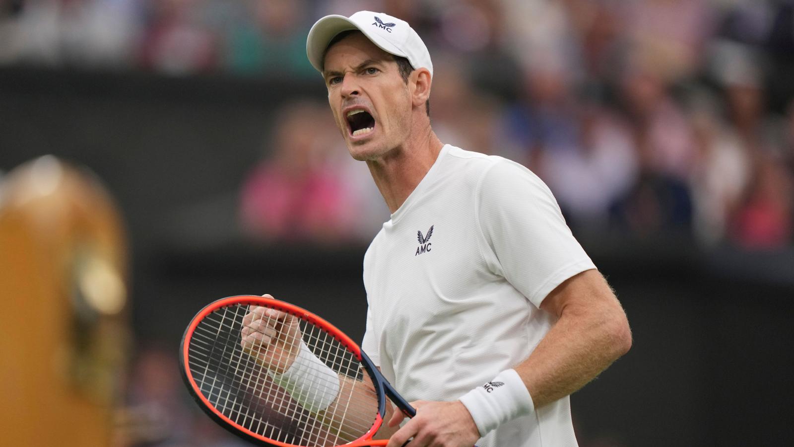 Andy Murray races into second round of Wimbledon after victory over ...