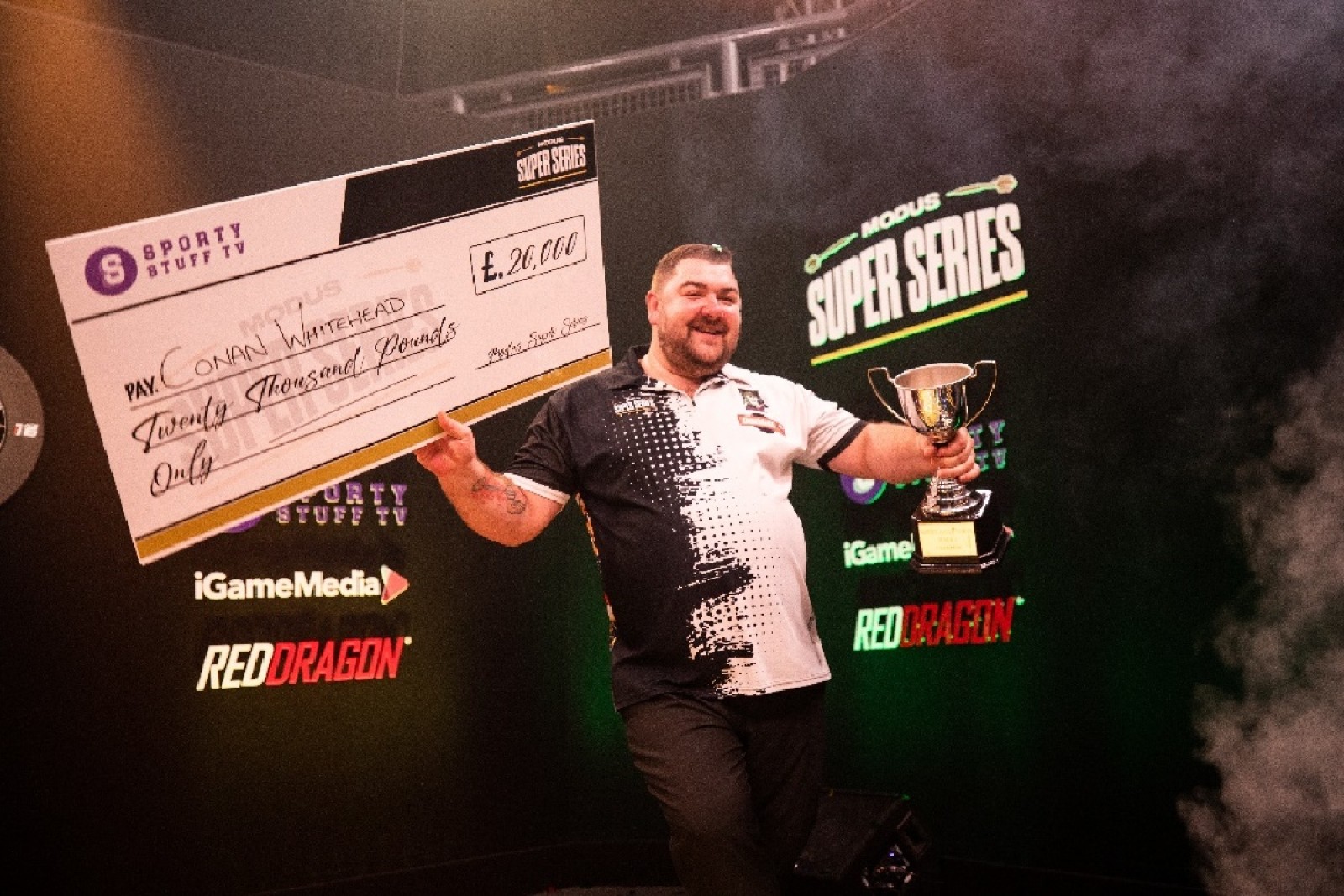 Conan Whitehead beats Graham Usher to win inaugural MODUS Super Series ...