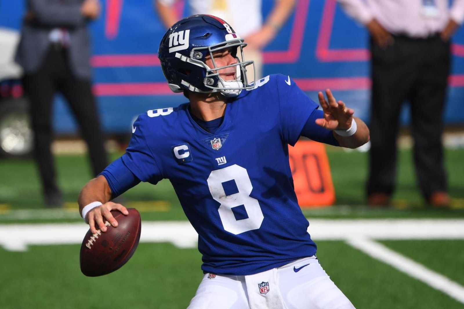 NFL playoffs: Daniel Jones helps New York Giants secure victory over ...