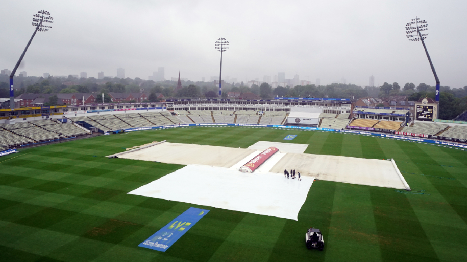 England and Australia frustrated by rain as first Ashes Test builds ...