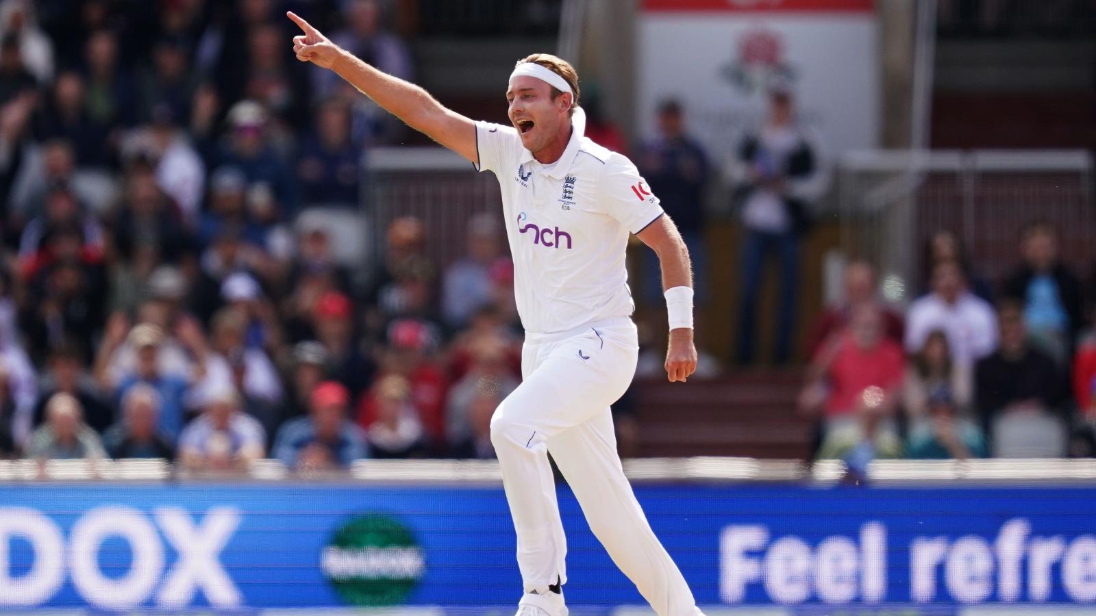 England paceman Stuart Broad reaches milestone of 600 Test wickets ...