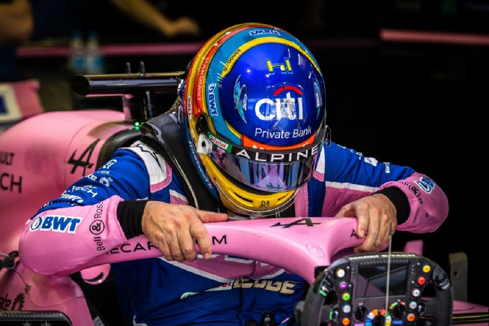 Fernando Alonso admits he has had to increase the intensity of his ...