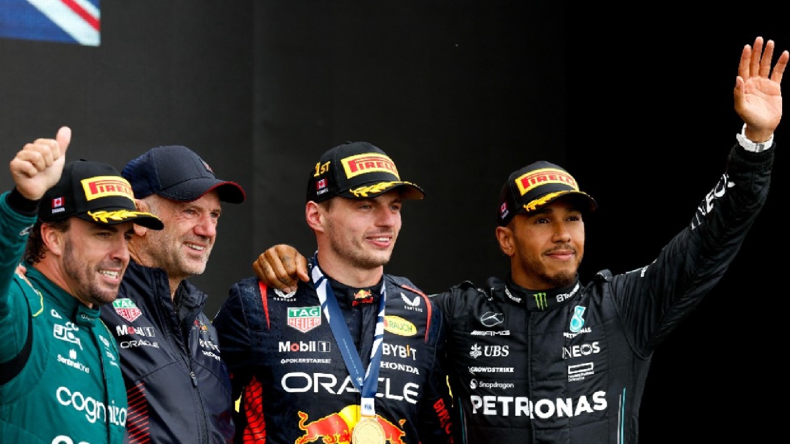 Lewis Hamilton honoured to share Montreal podium with Max Verstappen ...