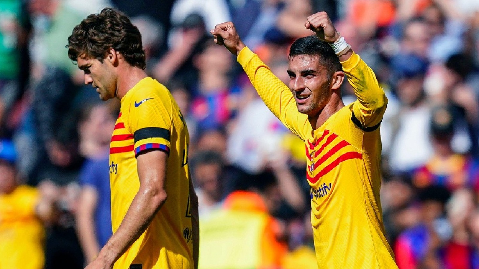 Barcelona open to selling Ferran Torres to fund Lionel Messi return ...