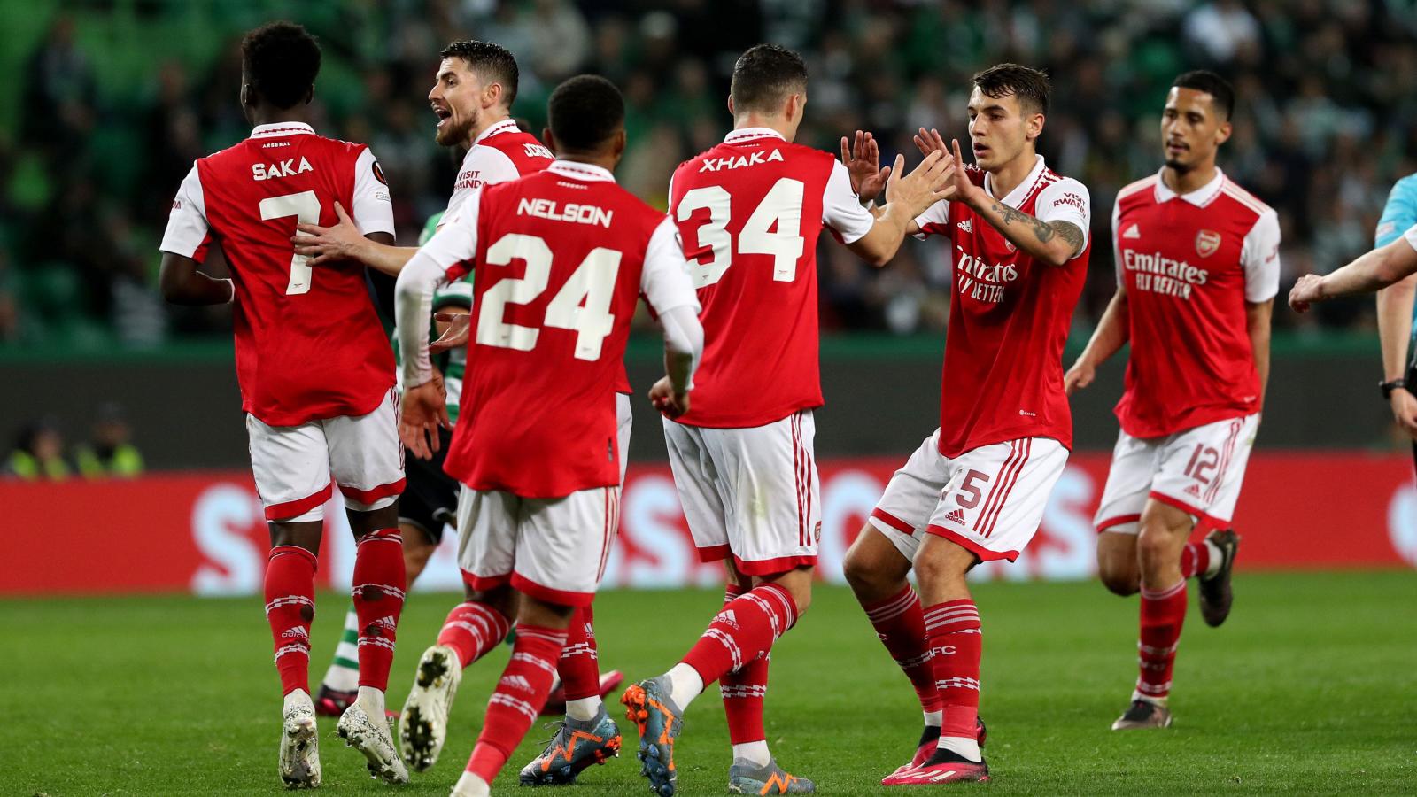 Arsenal bounce back to earn away draw against Sporting Lisbon in the ...