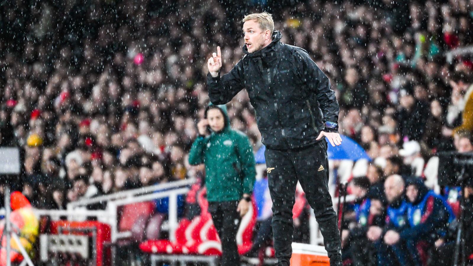 Arsenal Women's coach Jonas Eidevall wants all games to be played at ...