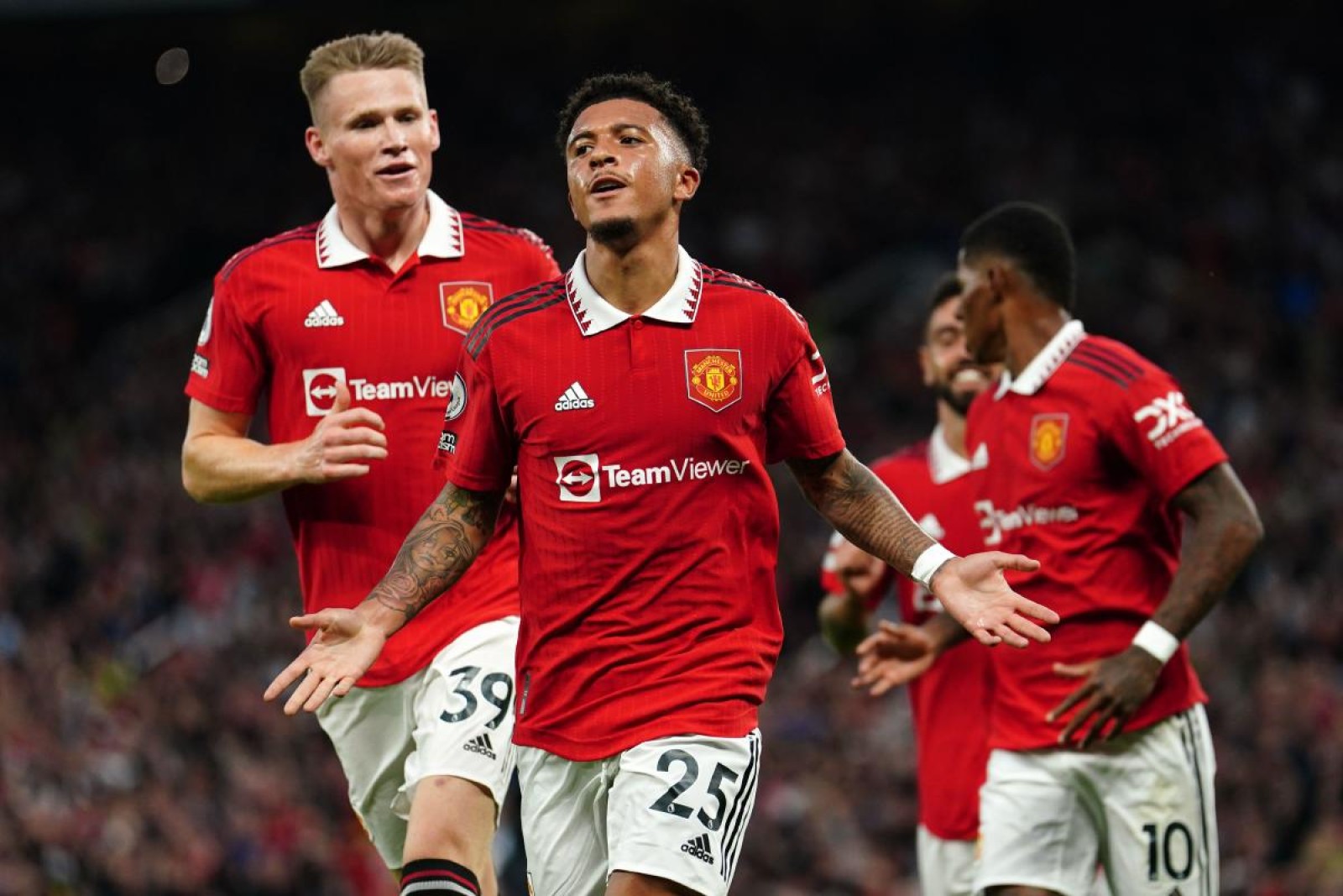 Manchester United news: Jadon Sancho says clarity from Erik ten Hag is driving improvement ...