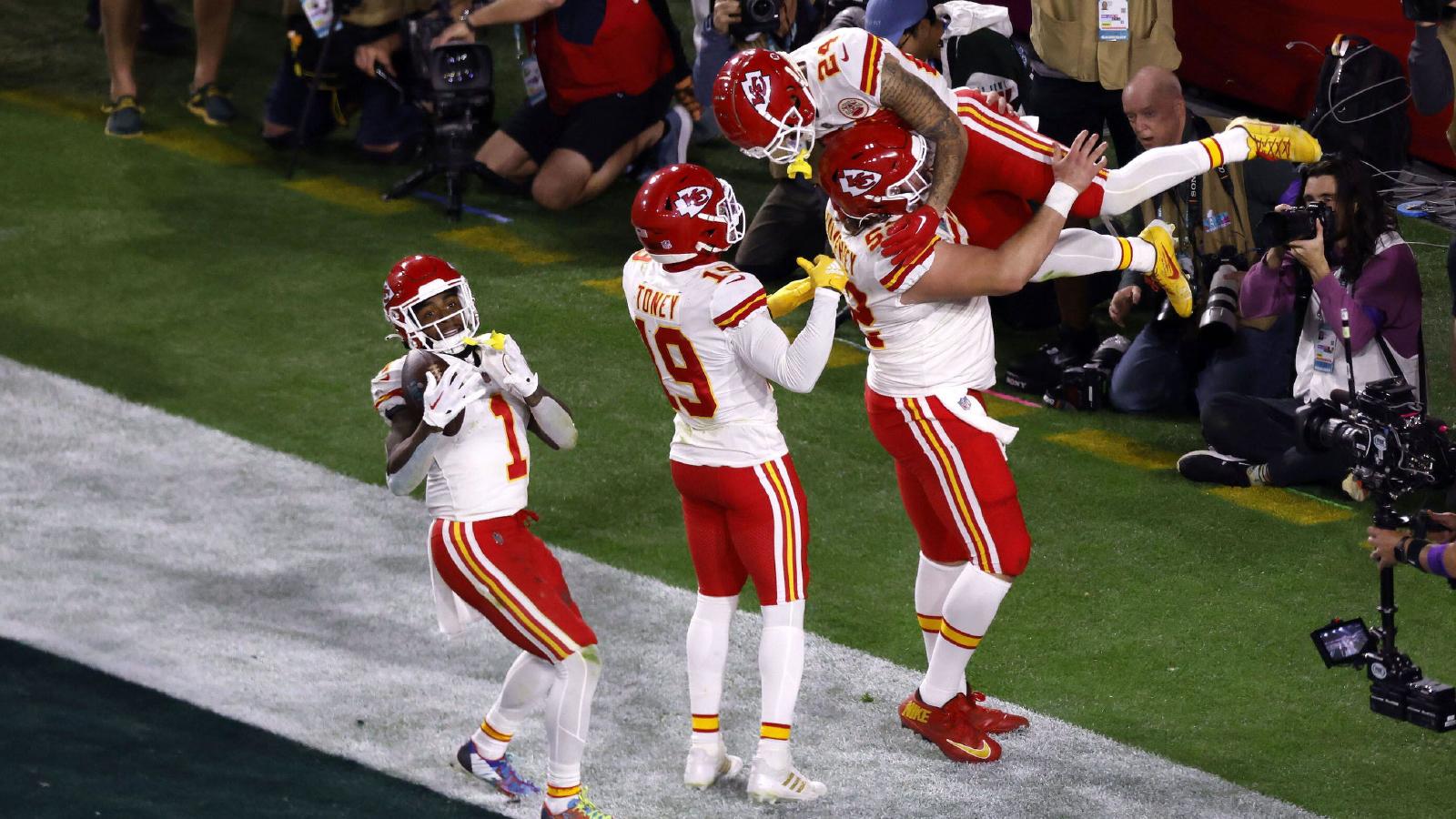 Kansas City Chiefs beat Philadelphia Eagles for second Super Bowl in ...
