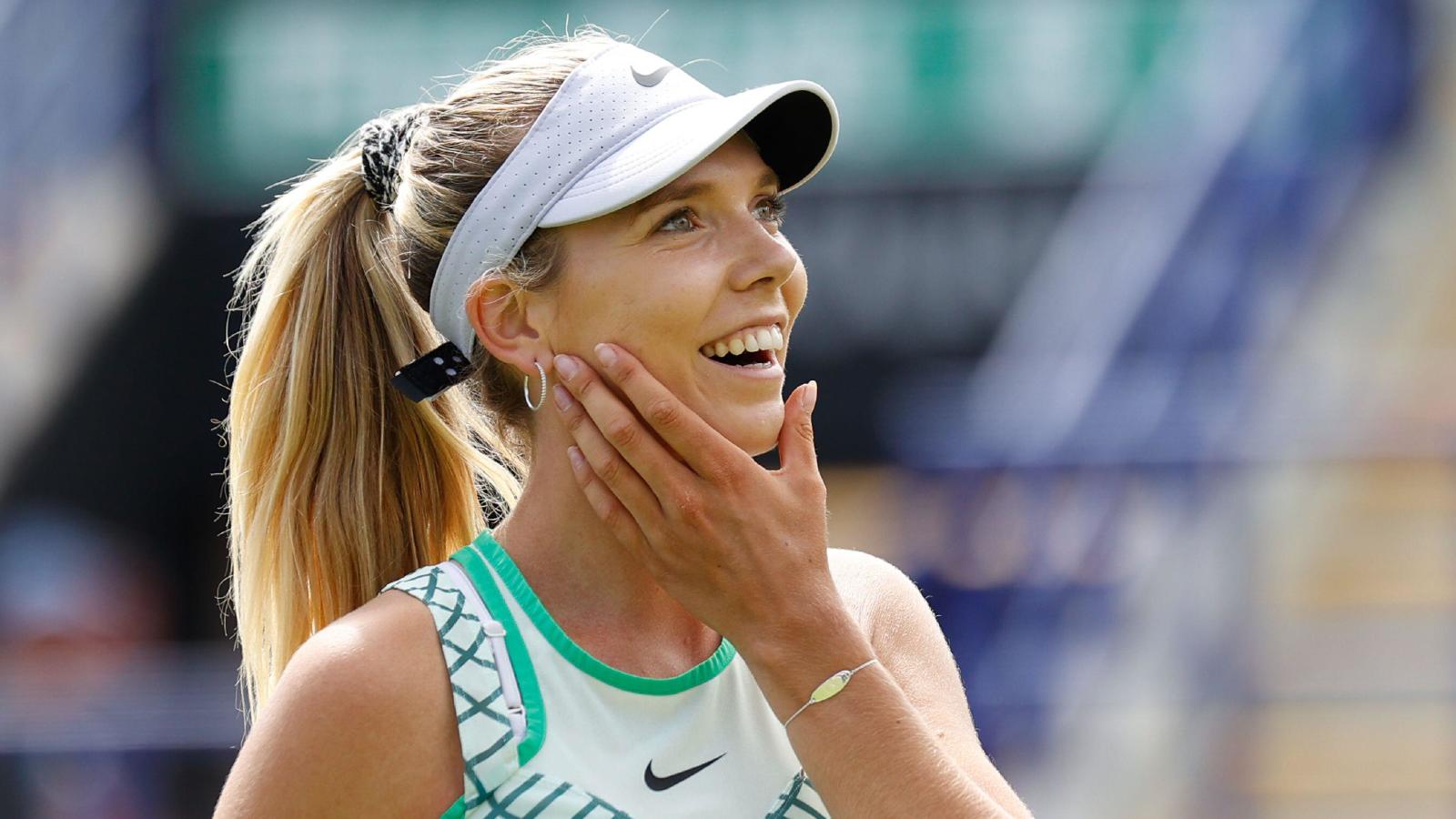 British number one Katie Boulter unfazed by perceived rank pressure ...