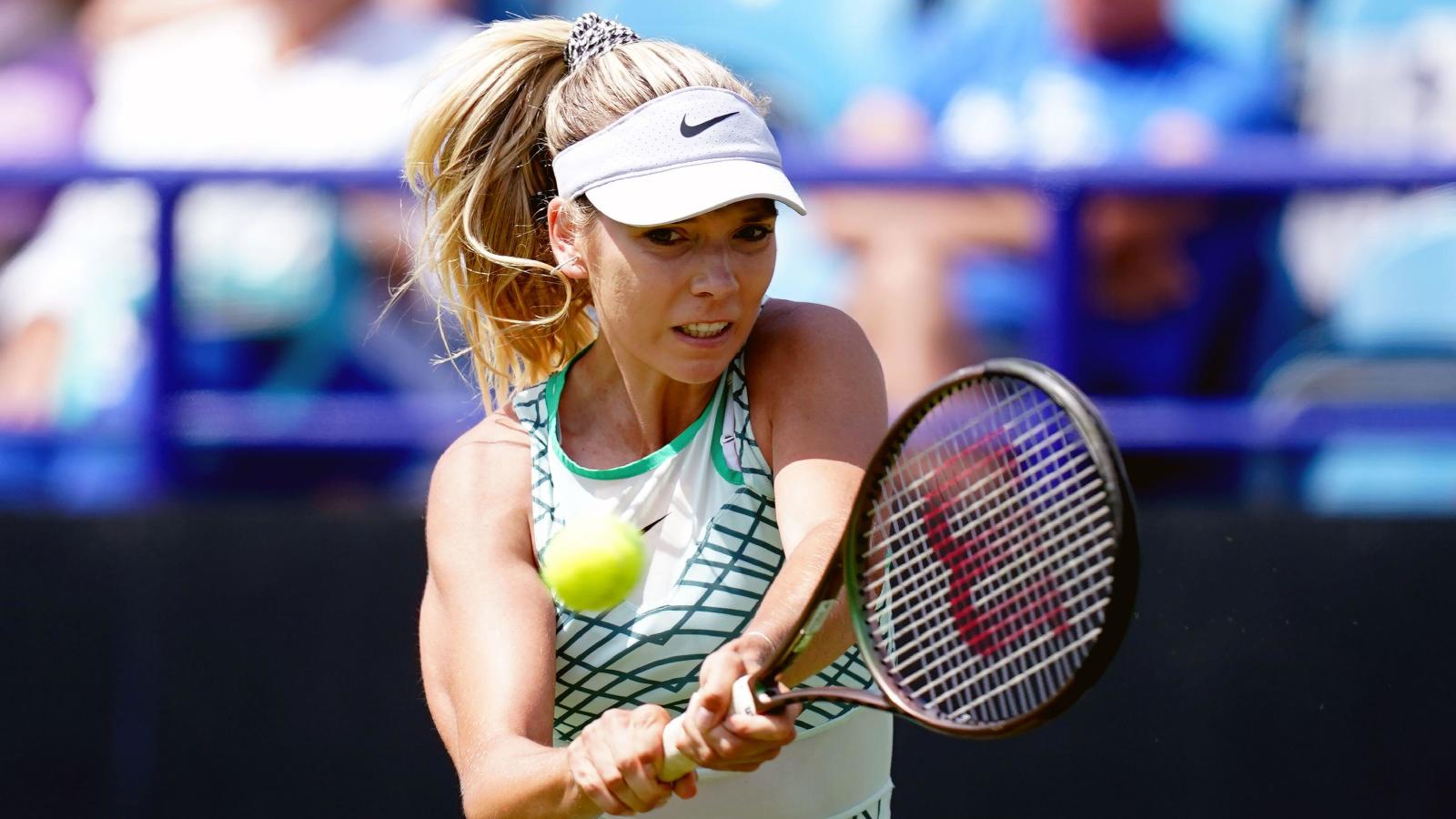 Katie Boulter 'very happy with where I’m at' despite another first ...