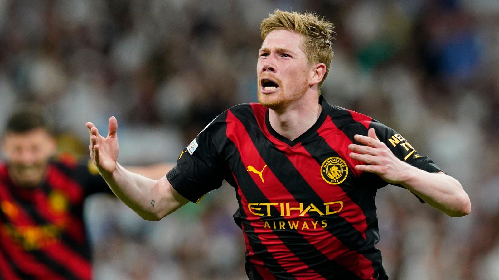 Two outstanding strikes see Manchester City and Real Madrid battle out ...