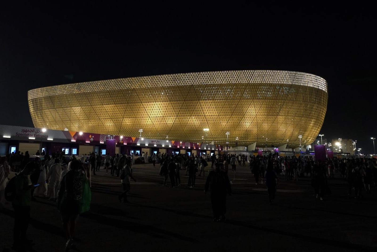 World Cup security guard dies after serious fall at Lusail Stadium ...