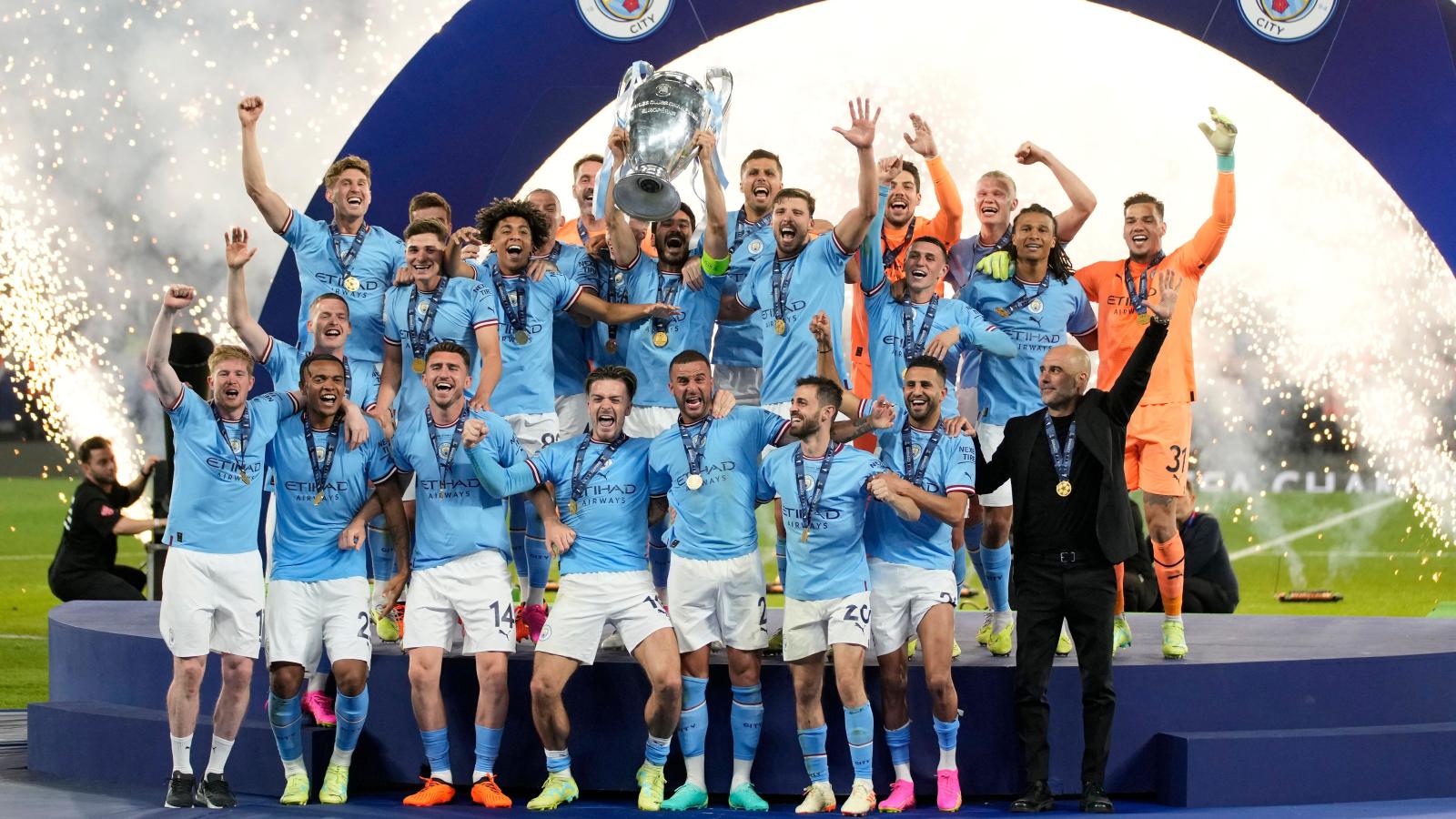 Manchester City: Eight key games during historic Treble-winning season ...