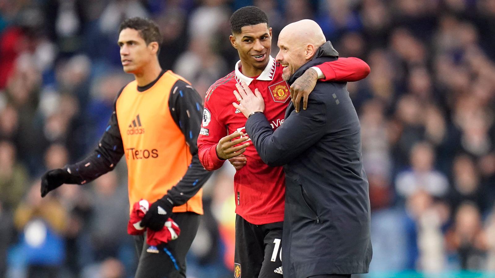Marcus Rashford 'one of Europe's best', purrs Erik ten Hag after Manchester United's win at ...