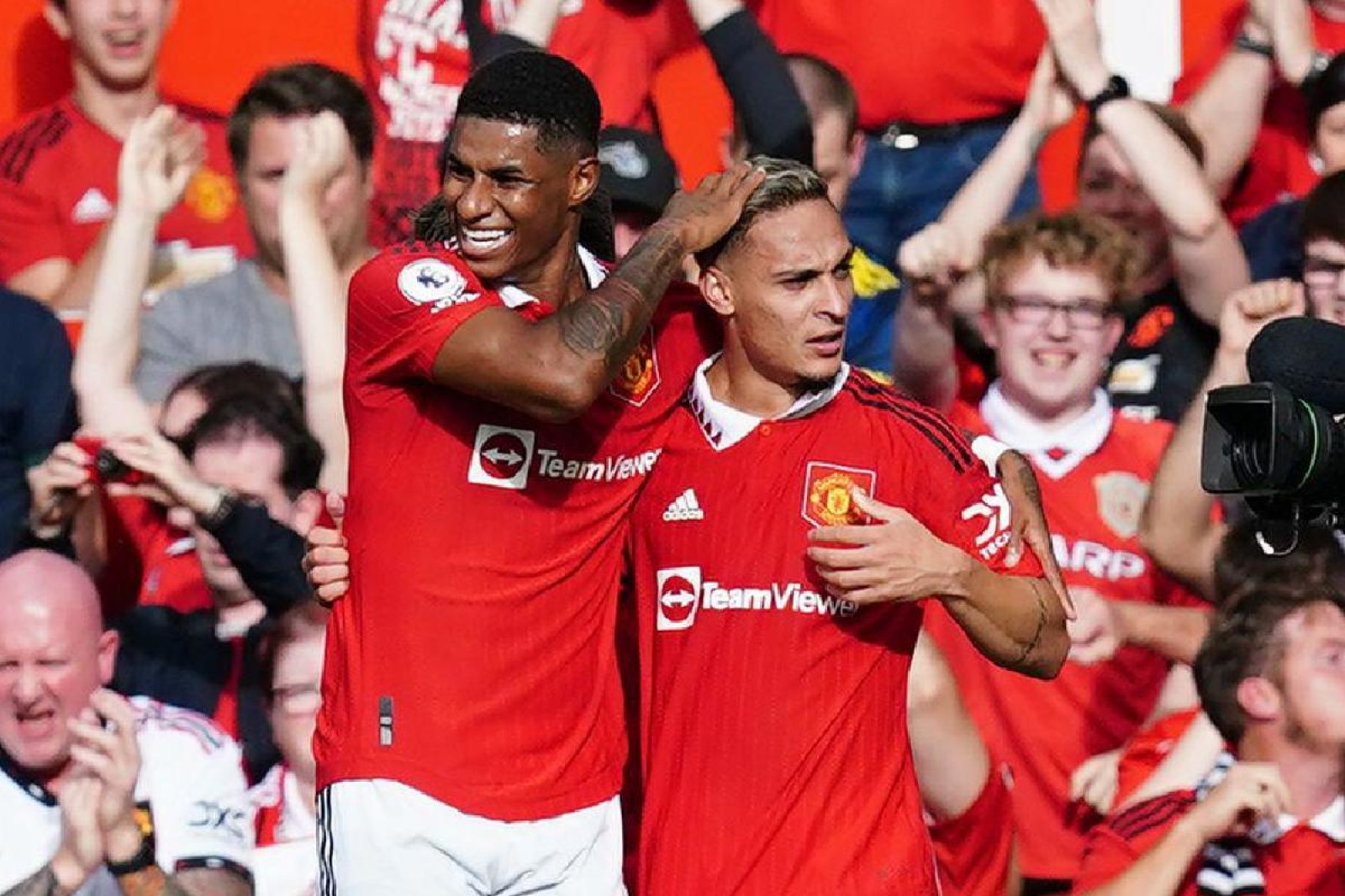 Marcus Rashford and Antony on target as Manchester United gun down ...