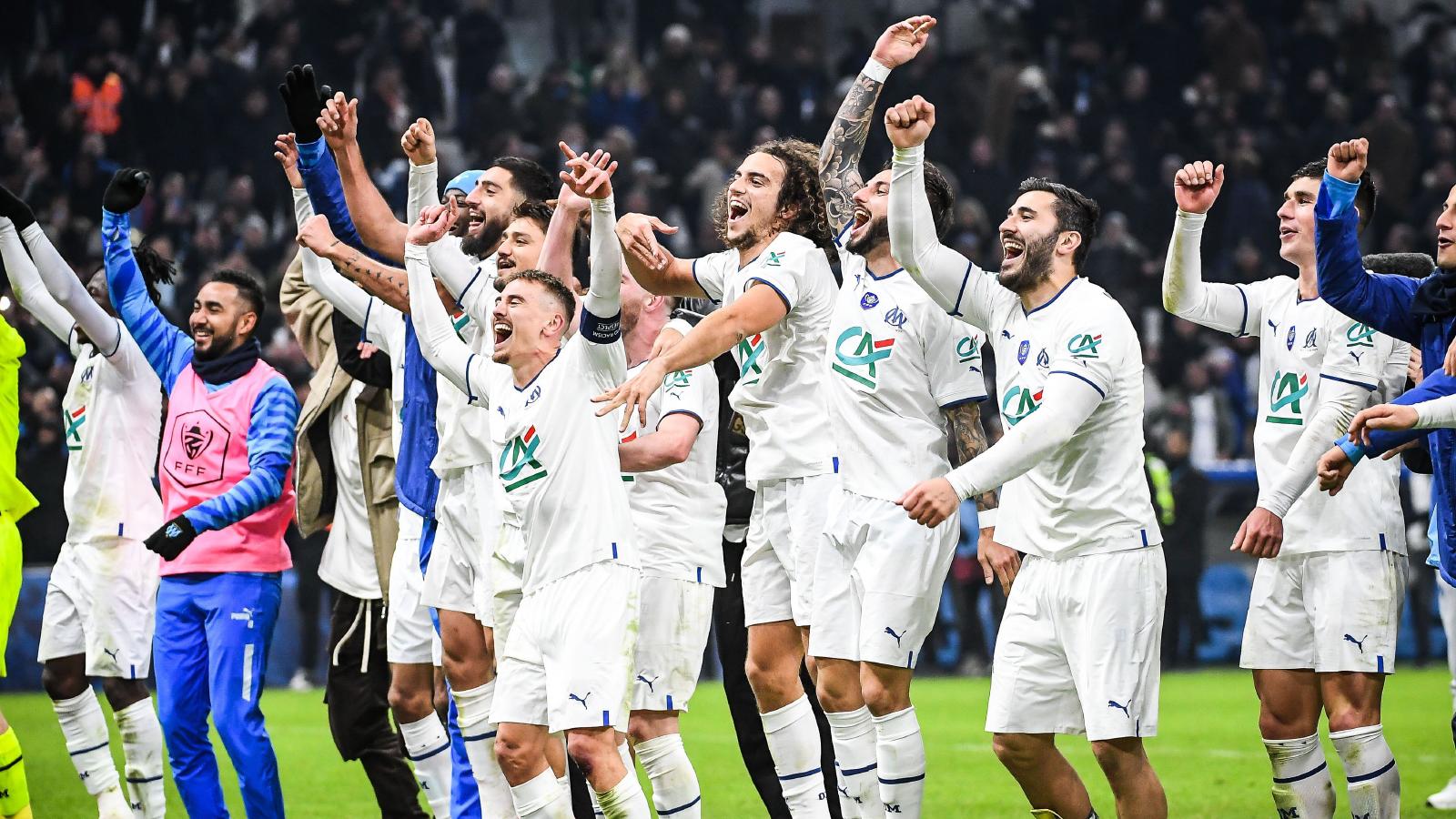 PSG wave goodbye to quadruple hopes after crashing out to Marseille in ...