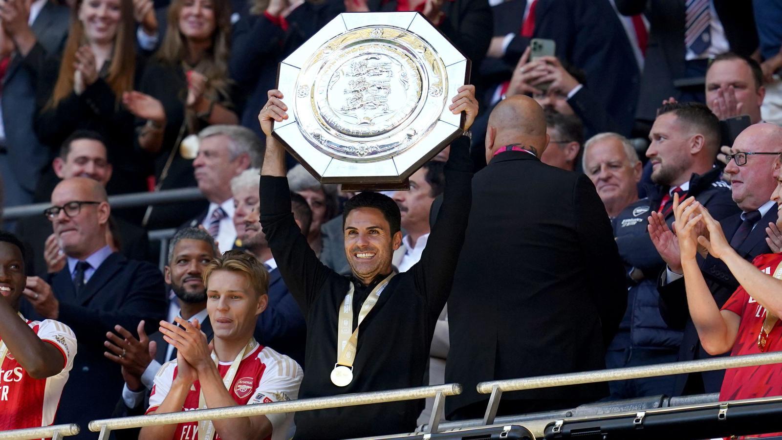 Mikel Arteta: Beating Manchester City to the Community Shield is ...