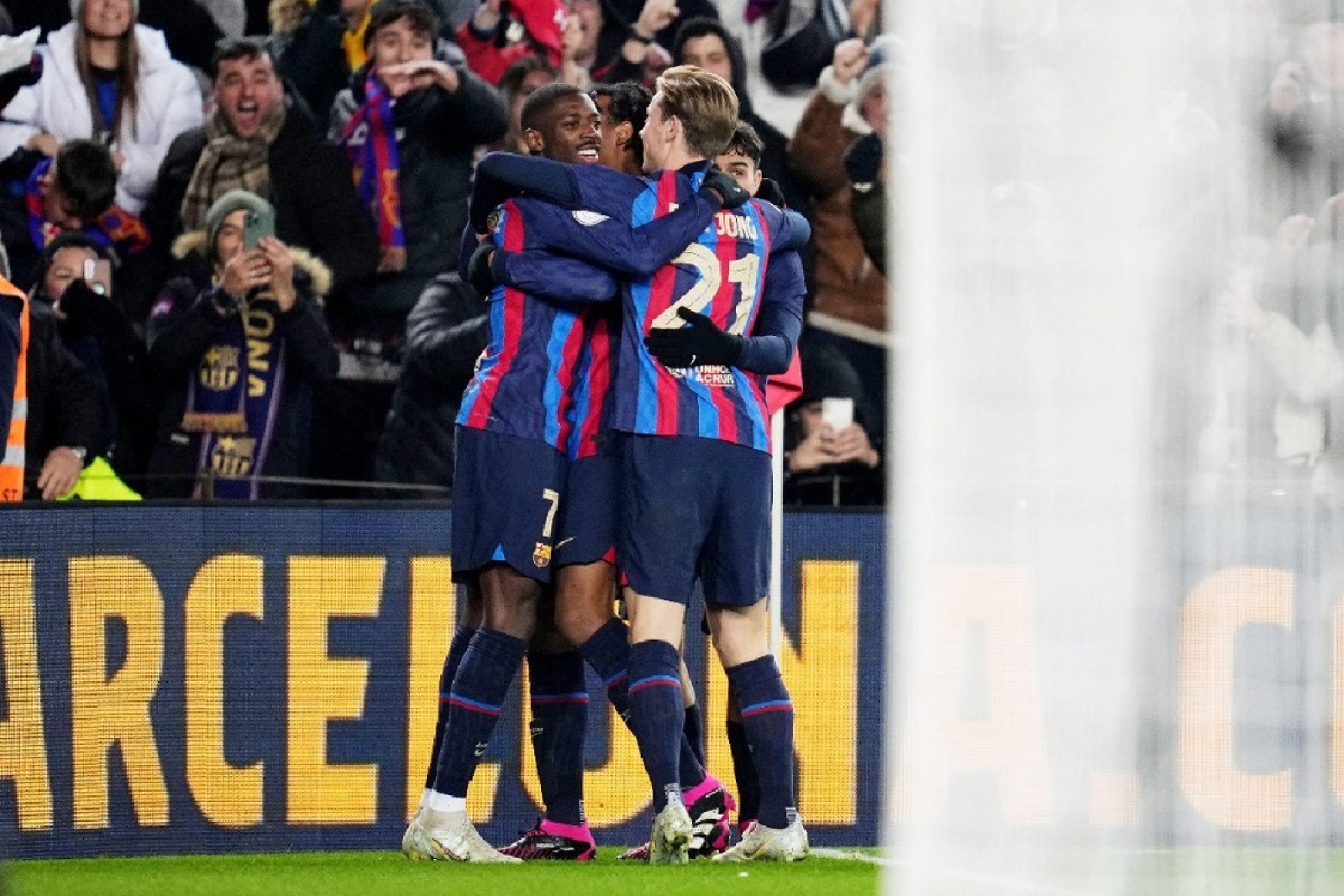 Ousmane Dembele scores as Barcelona beat Real Sociedad to reach Copa ...