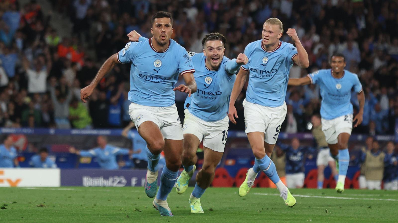 Manchester City complete Treble as Rodri fires winner against Inter ...