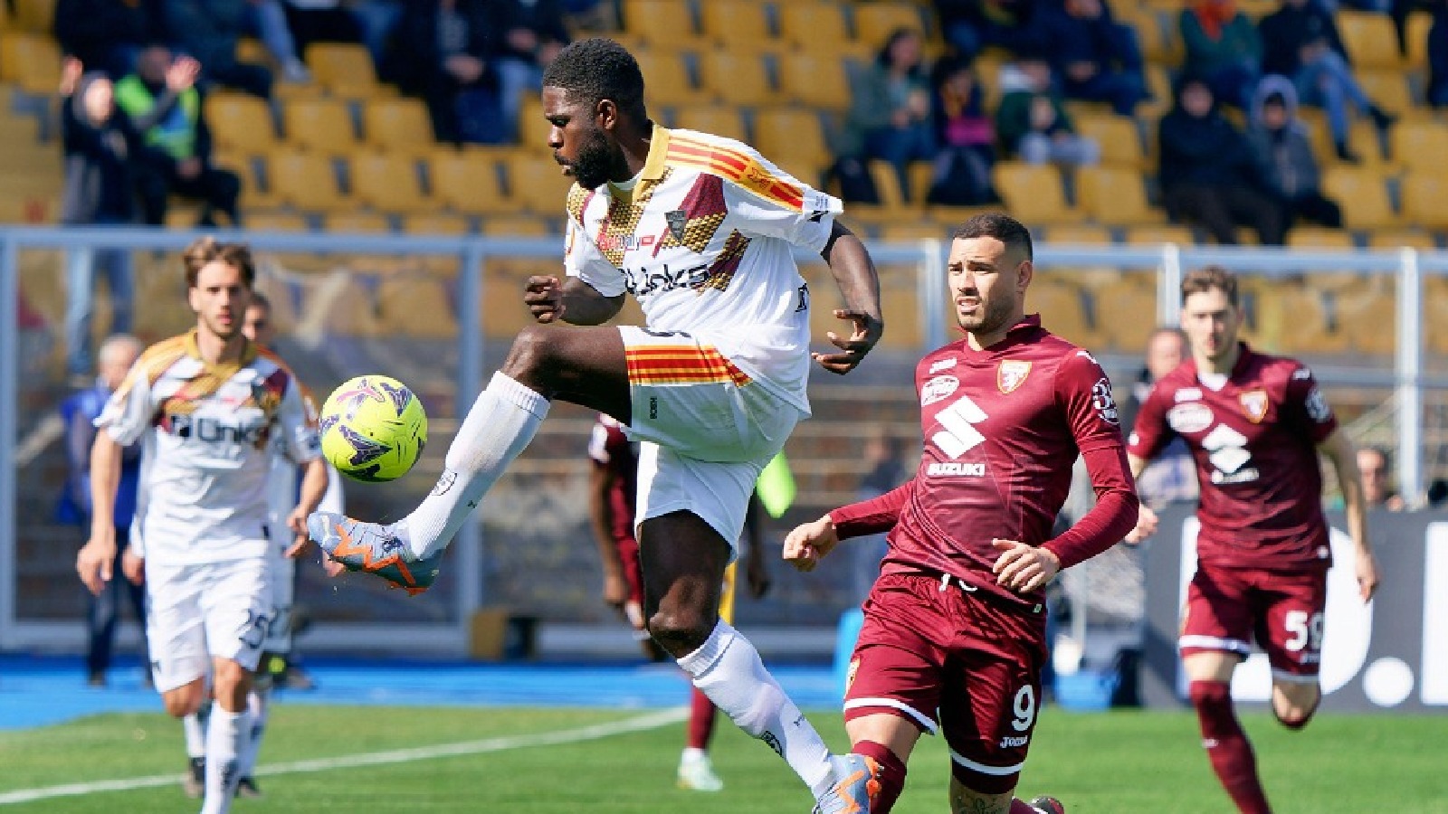 Samuel Umtiti thrives on Lecce loan, but open to Barcelona return ...