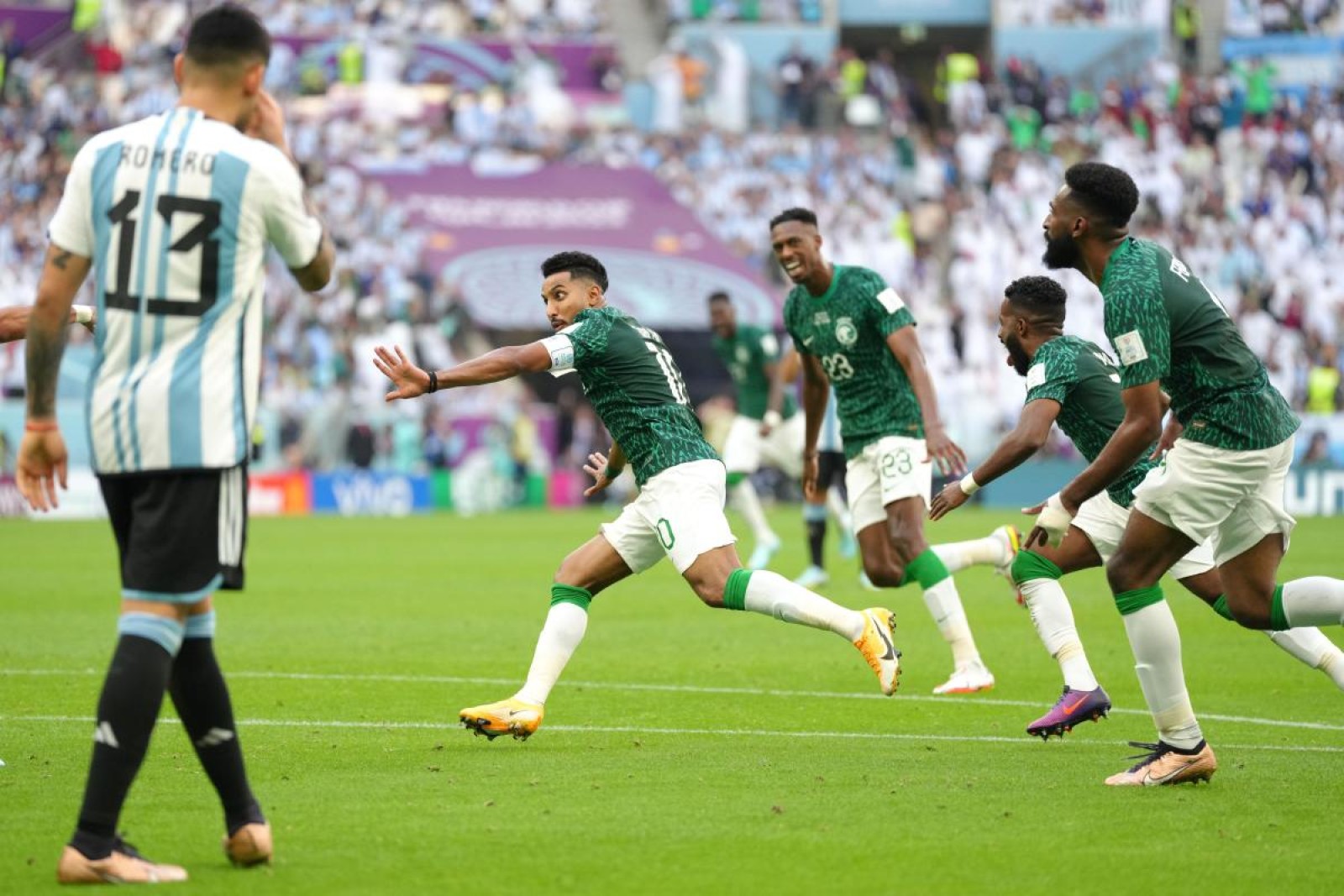 Saudi Arabia fight back to stun Lionel Messi and Argentina at World Cup ...