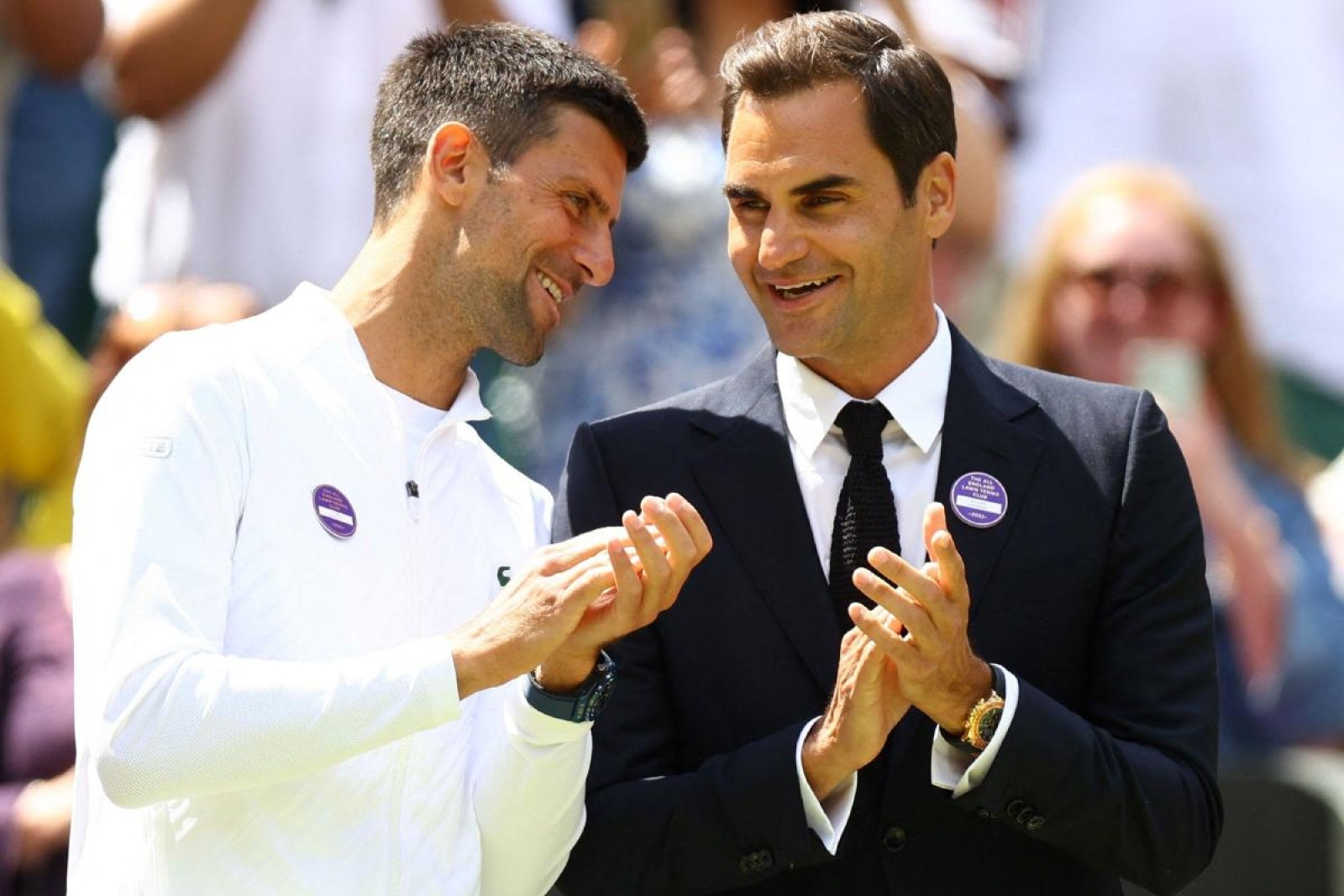"It was one of the most beautiful moments." Novak Djokovic on Roger Federer's farewell | PlanetSport