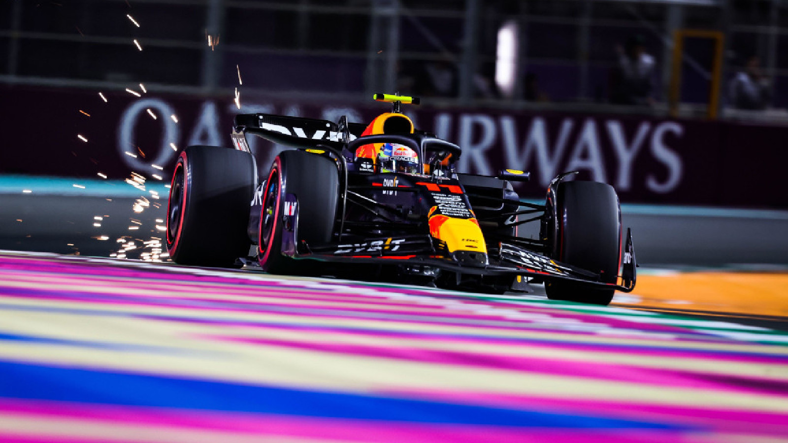 Sergio Perez takes surprise Saudi Arabian pole as Max Verstappen breaks down | PlanetSport