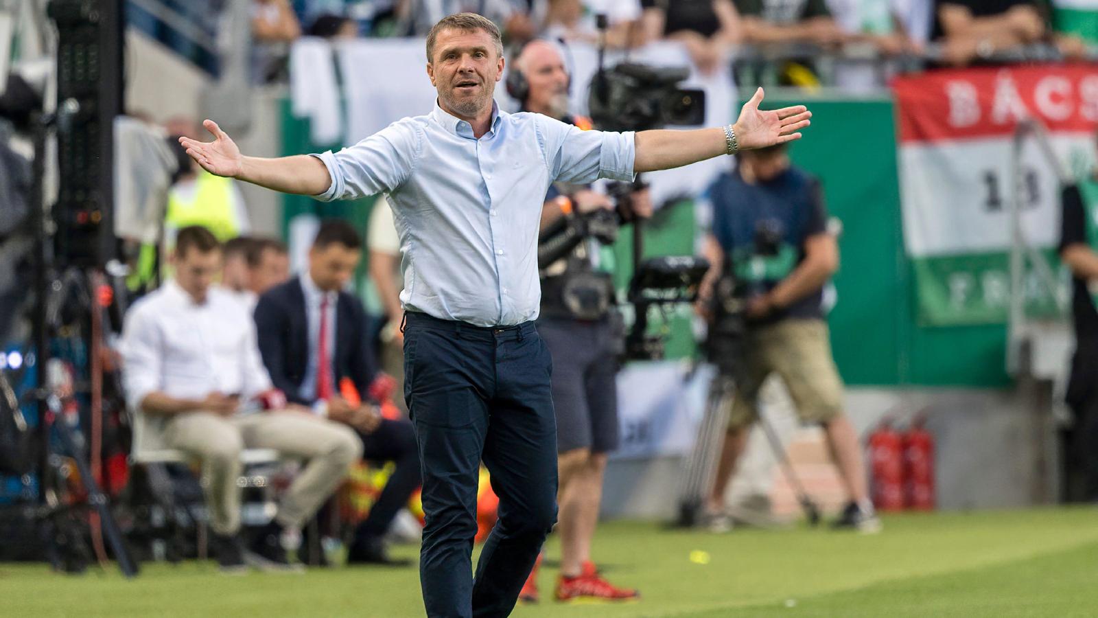 Former Tottenham and West Ham striker Serhiy Rebrov appointed as new ...