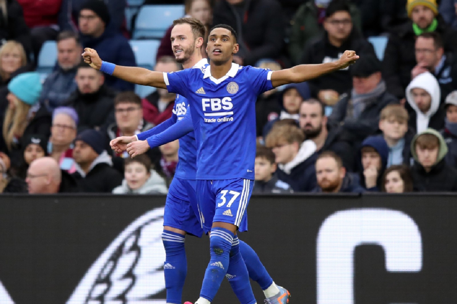 Leicester ease relegation troubles with stunning victory away to Aston ...