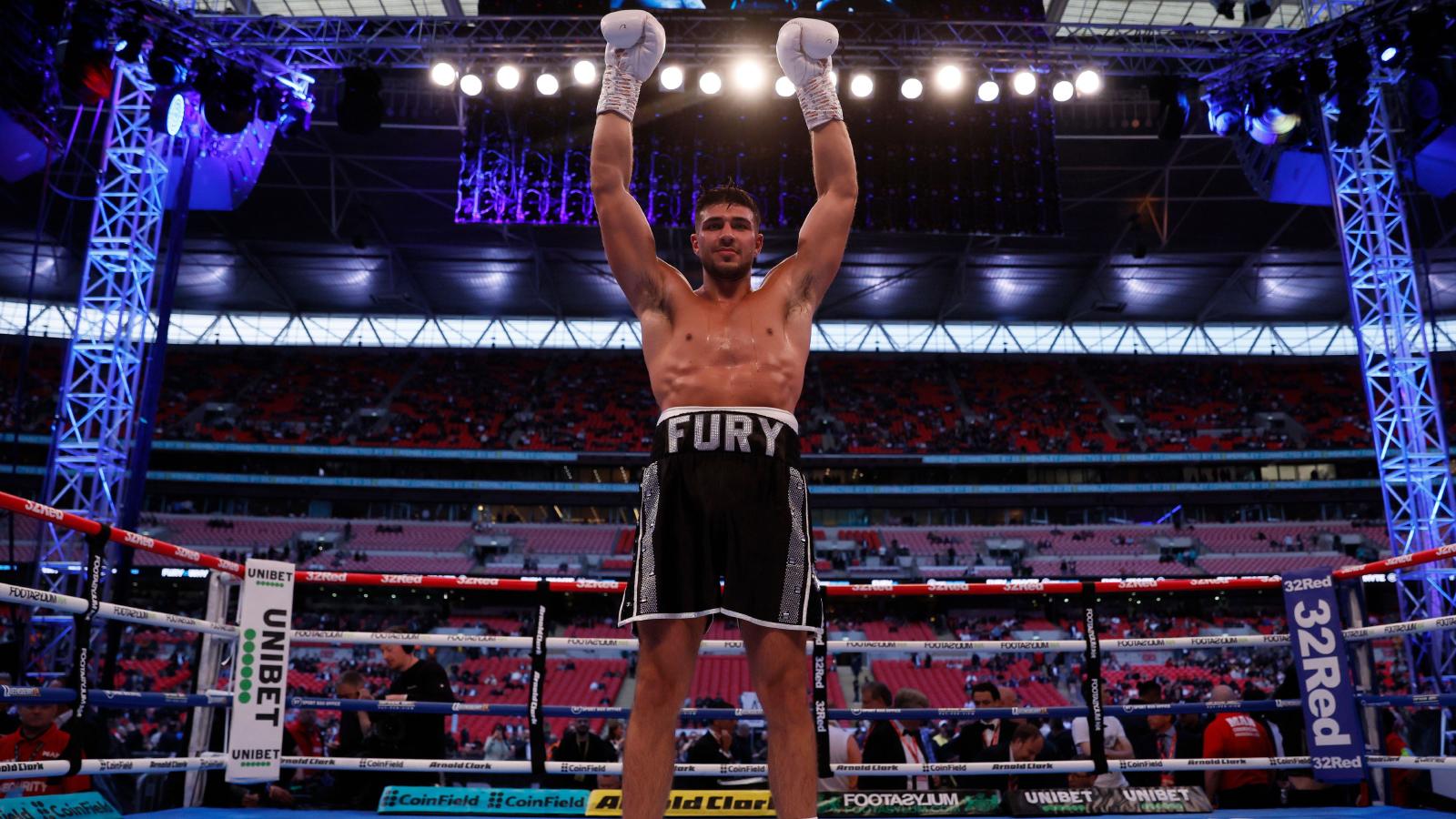 Tommy Fury says win over Jake Paul felt like his destiny on his way to ...