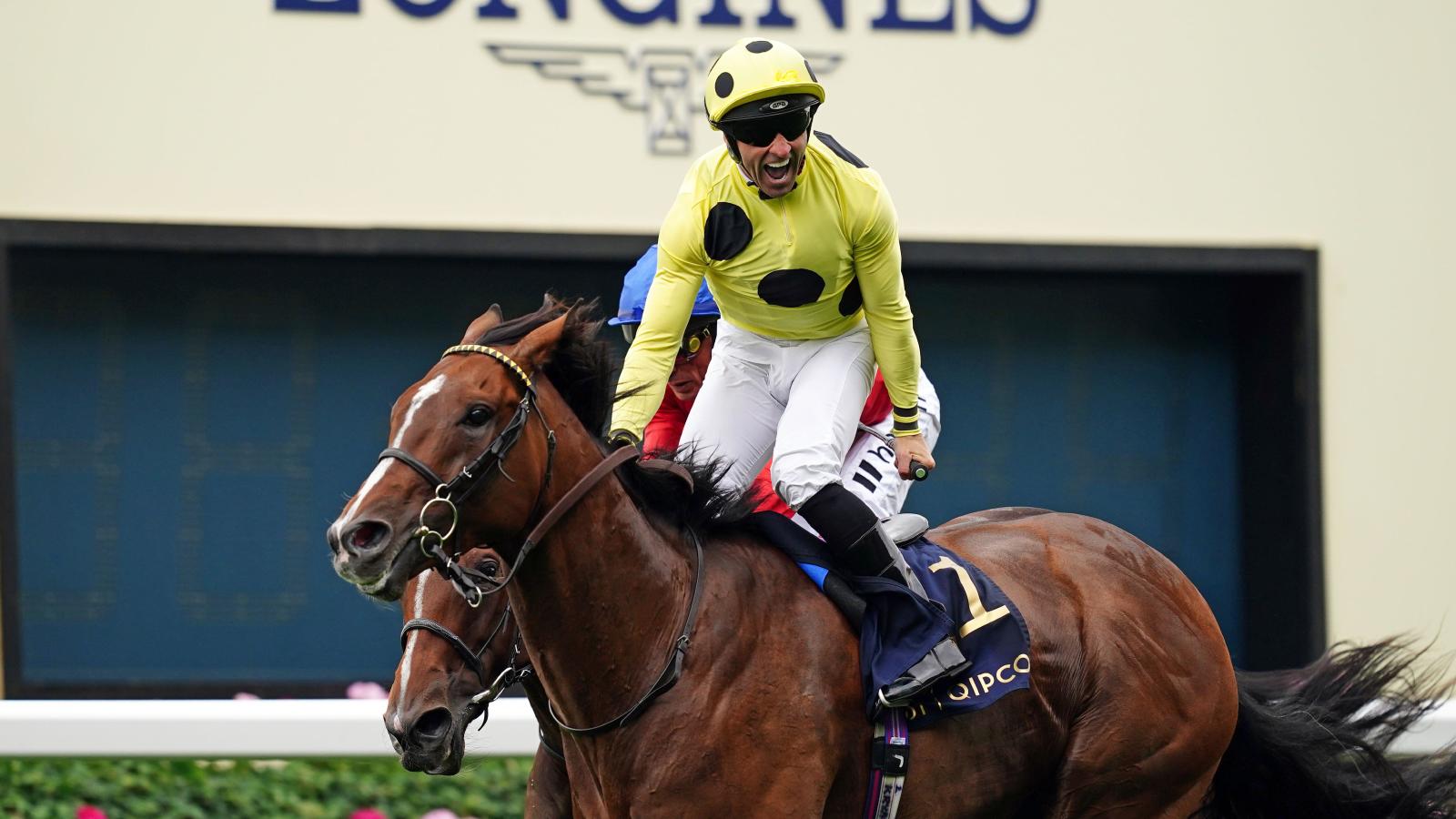 Triple Time pulls off shock win in Queen Anne Stakes at Royal Ascot ...